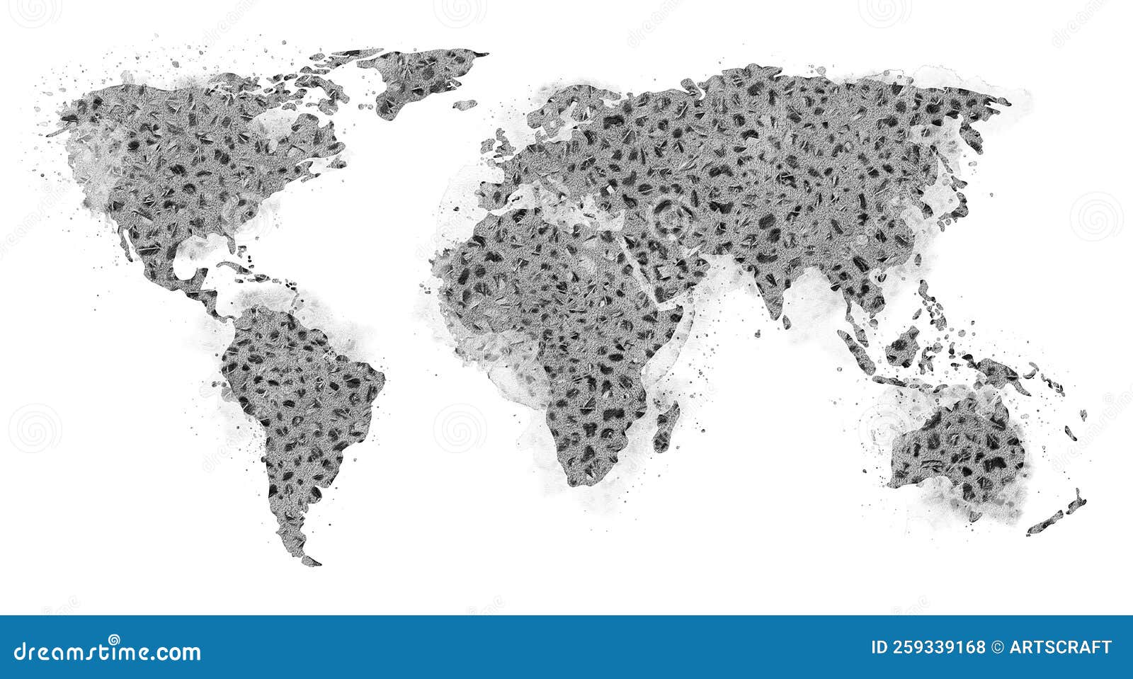 Beautiful World Map Abstract Design Stock Illustration - Illustration ... Beautiful World Map Abstract Design Stock Illustration - Illustration ...