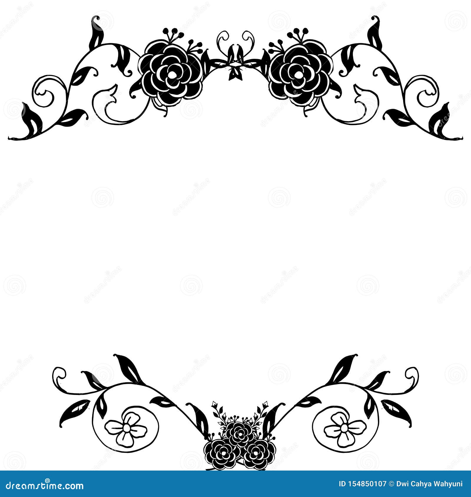 Beautiful Wreath Frame, Various Shape Frame Unique, Decoration Border ...