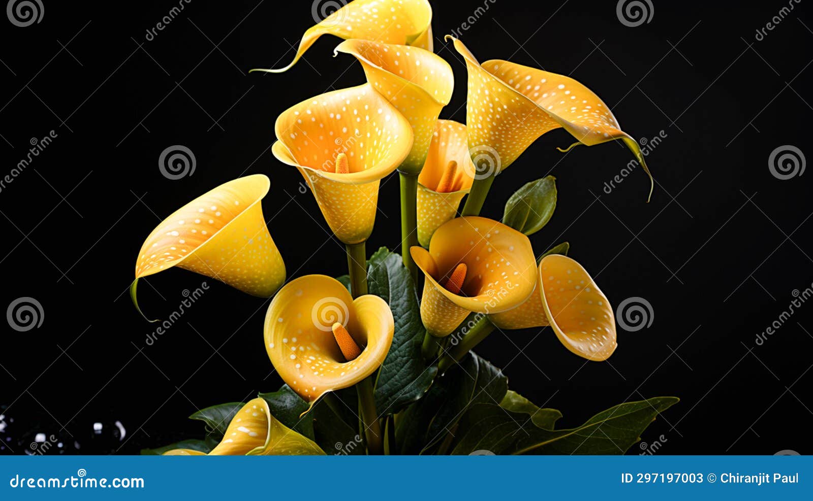 Beautiful Yellow Calla Lily Stock Image - Image of blossom, bright ...