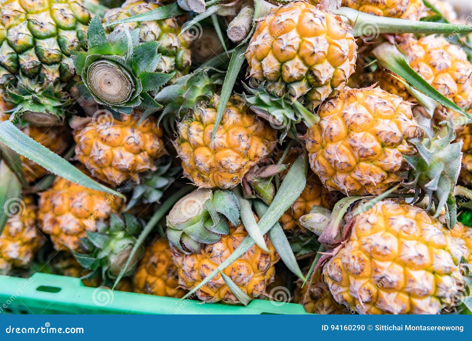 Beautiful Yellow Pineapple Fruit Stock Photo - Image of organic, exotic ...