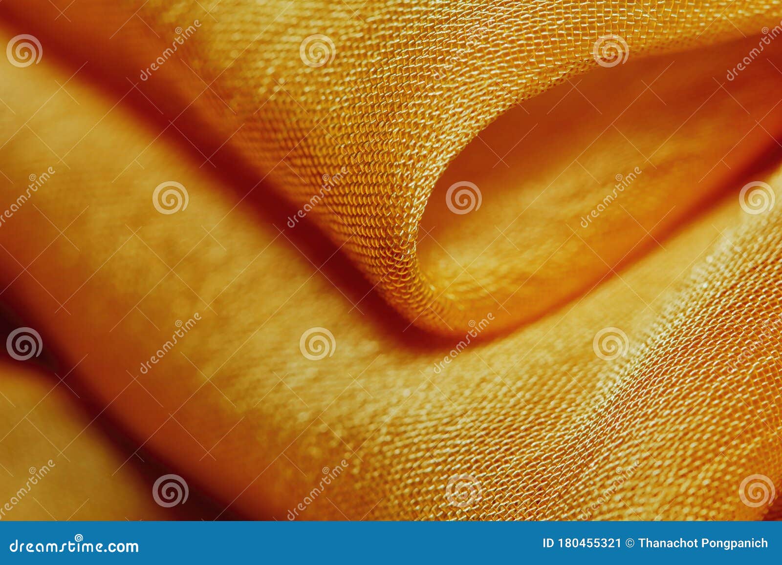 Yellow Texture of Cloth in Abstract Macro for Background Stock Image ...