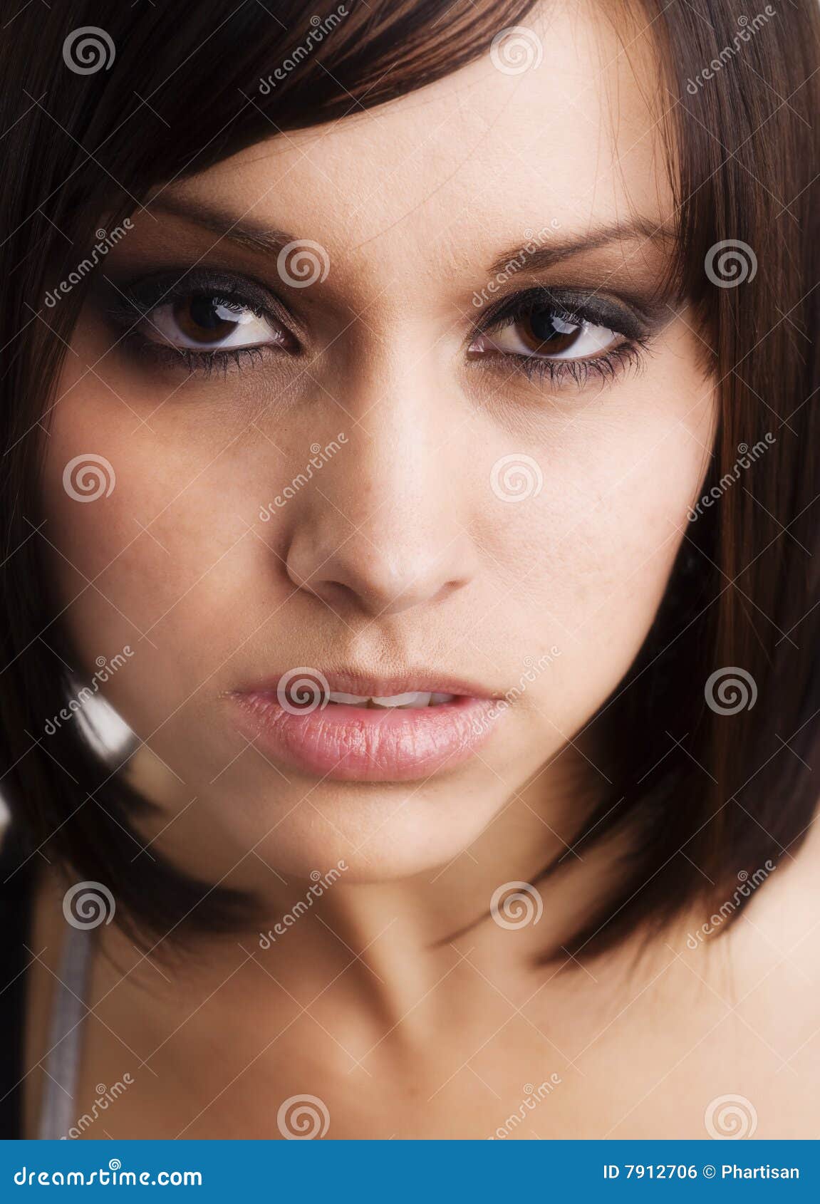 Beautiful Young Actress Head Shot Stock Photo - Image of sensual ...