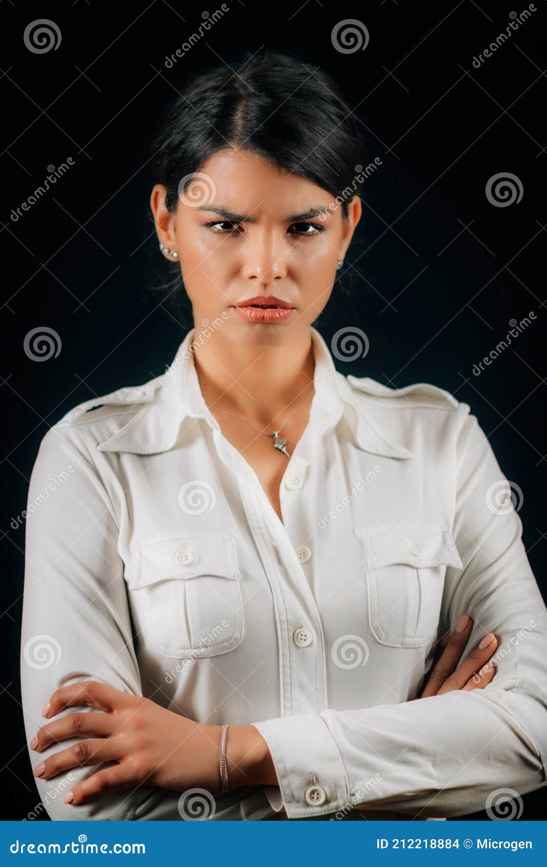 Beautiful Young Angry Woman, Expressing Negative Emotions Stock Photo ... Beautiful Young Angry Woman, Expressing Negative Emotions Stock Photo ...