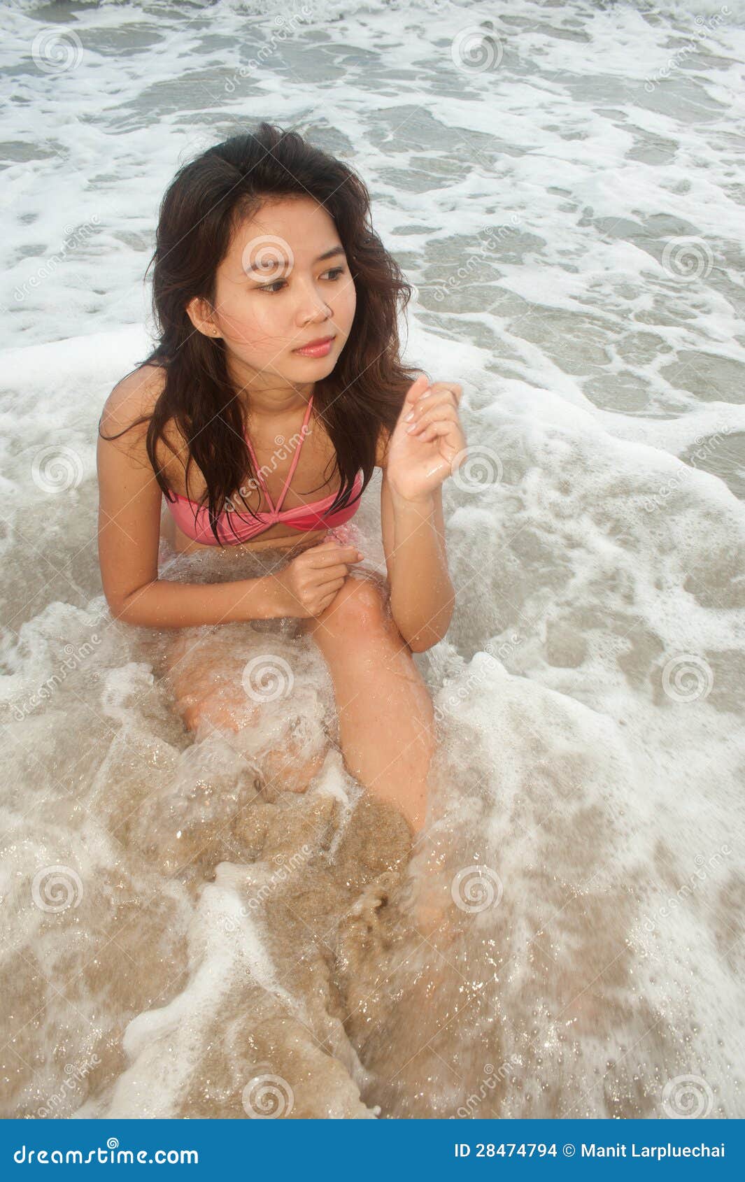 Beautiful Young Asian Woman Relaxing on the Beach . Stock Photo - Image ... Beautiful Young Asian Woman Relaxing on the Beach . Stock Photo - Image ...