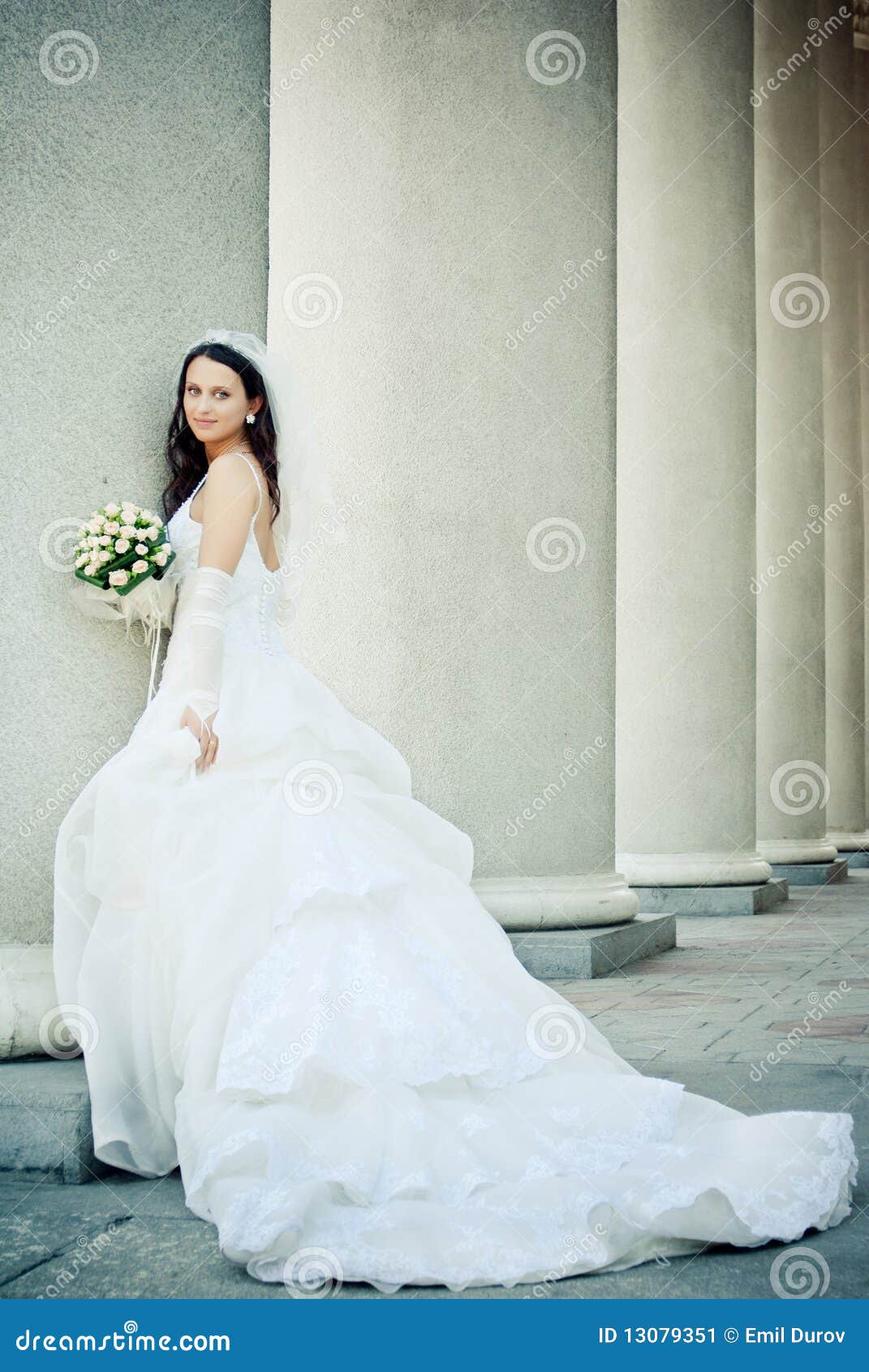 Beautiful young bride stock image. Image of perfection - 13079351