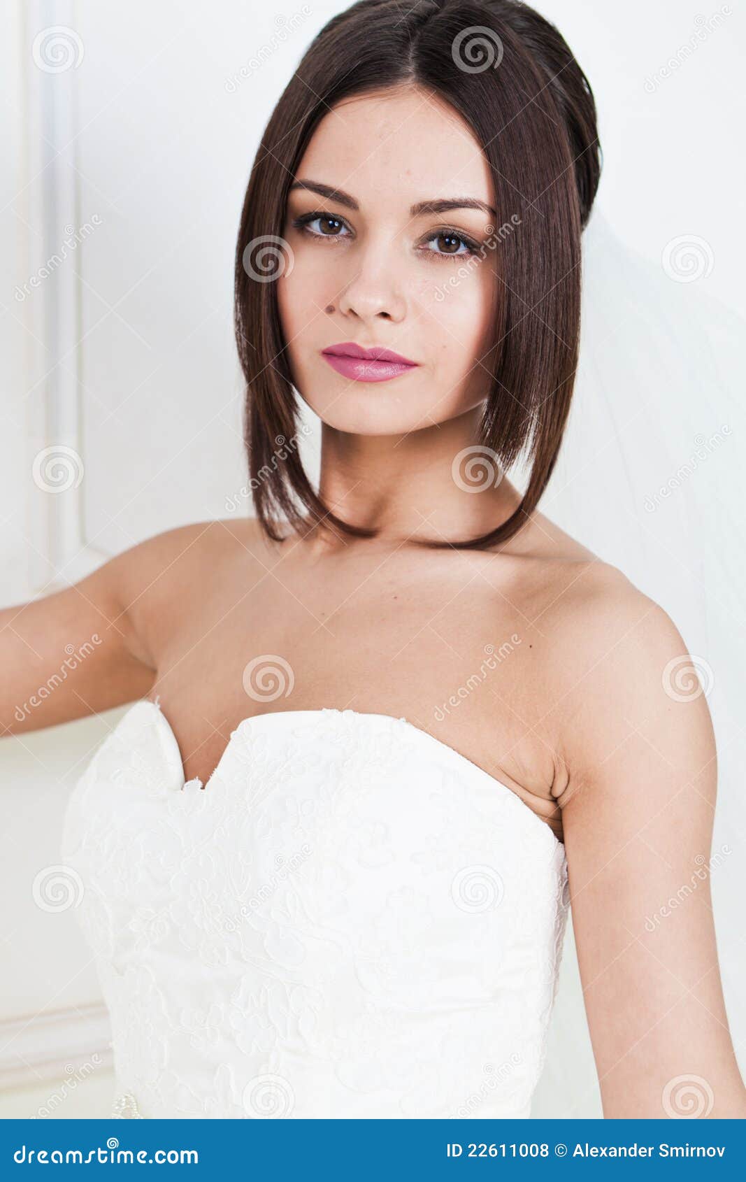 Beautiful young bride stock photo. Image of perfection - 22611008
