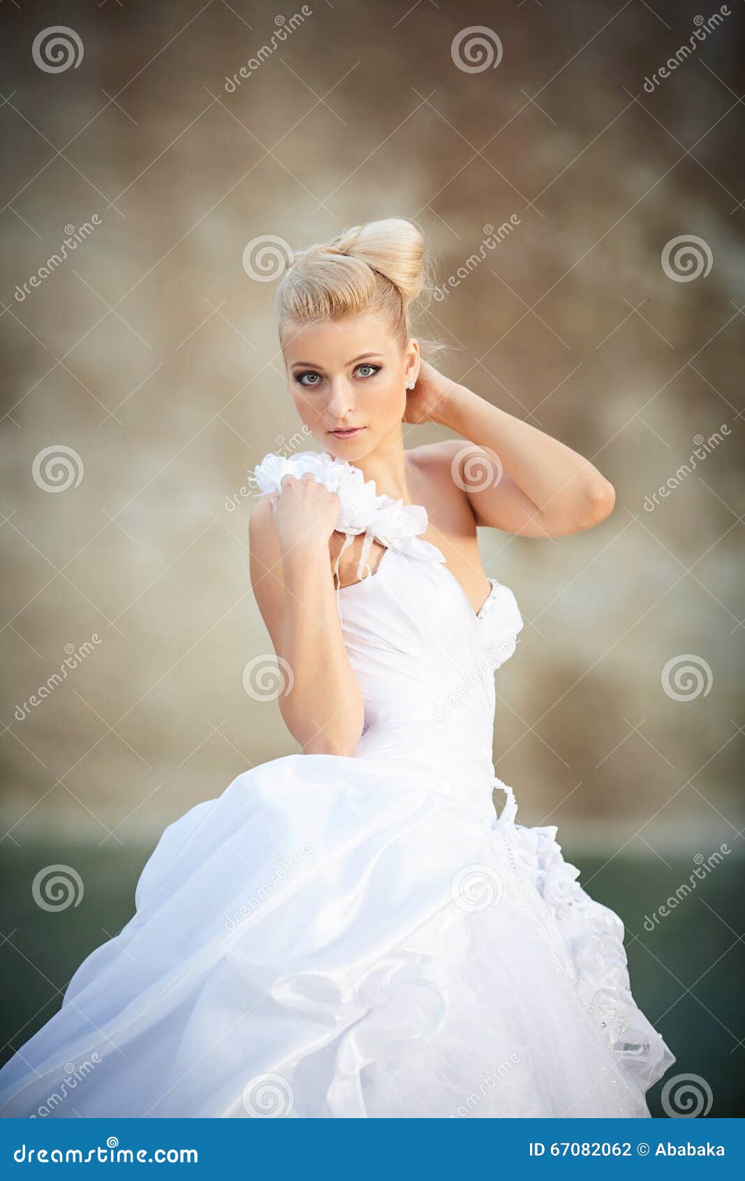 Beautiful young bride stock photo. Image of celebration - 67082062