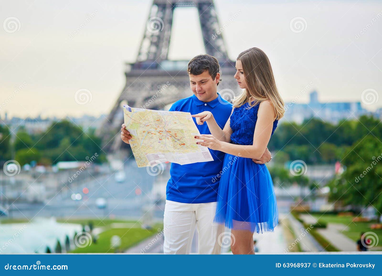 Beautiful Young Dating Couple in Paris Stock Image - Image of happy ...