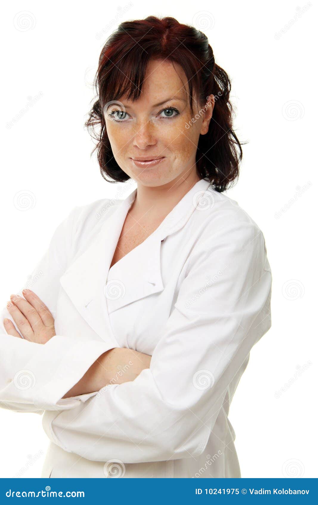 Beautiful young doctor stock image. Image of hospital - 10241975