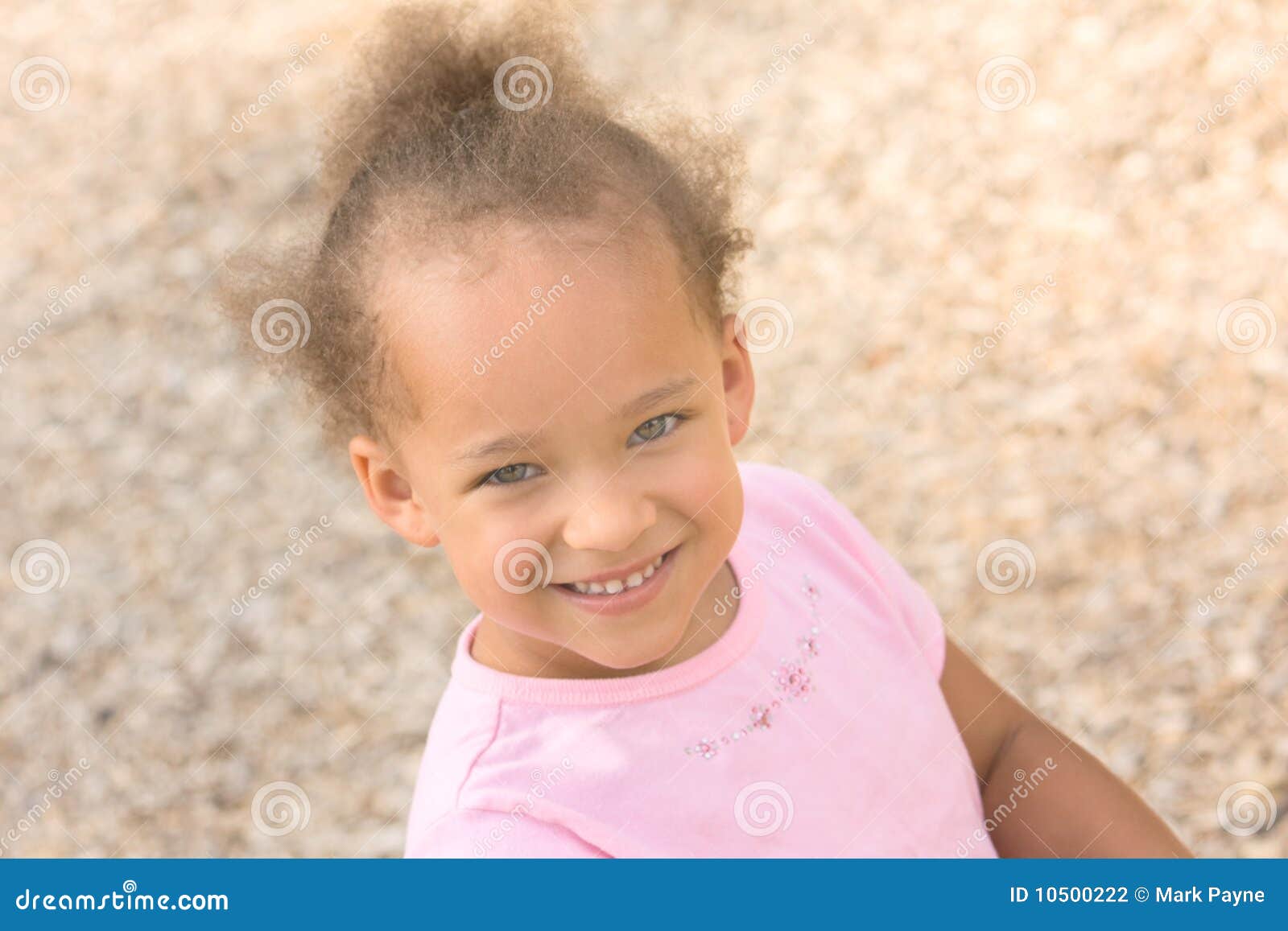 Beautiful Young Ethnic Girl Stock Photo - Image of girl, hair: 10500222