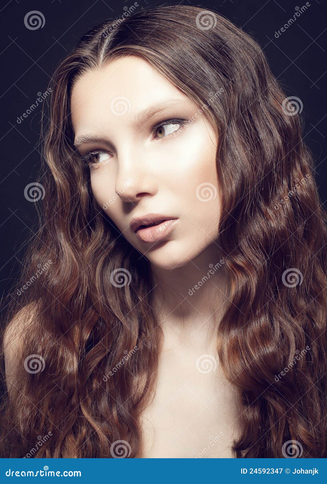 Beautiful young face stock image. Image of head, cute - 24592347