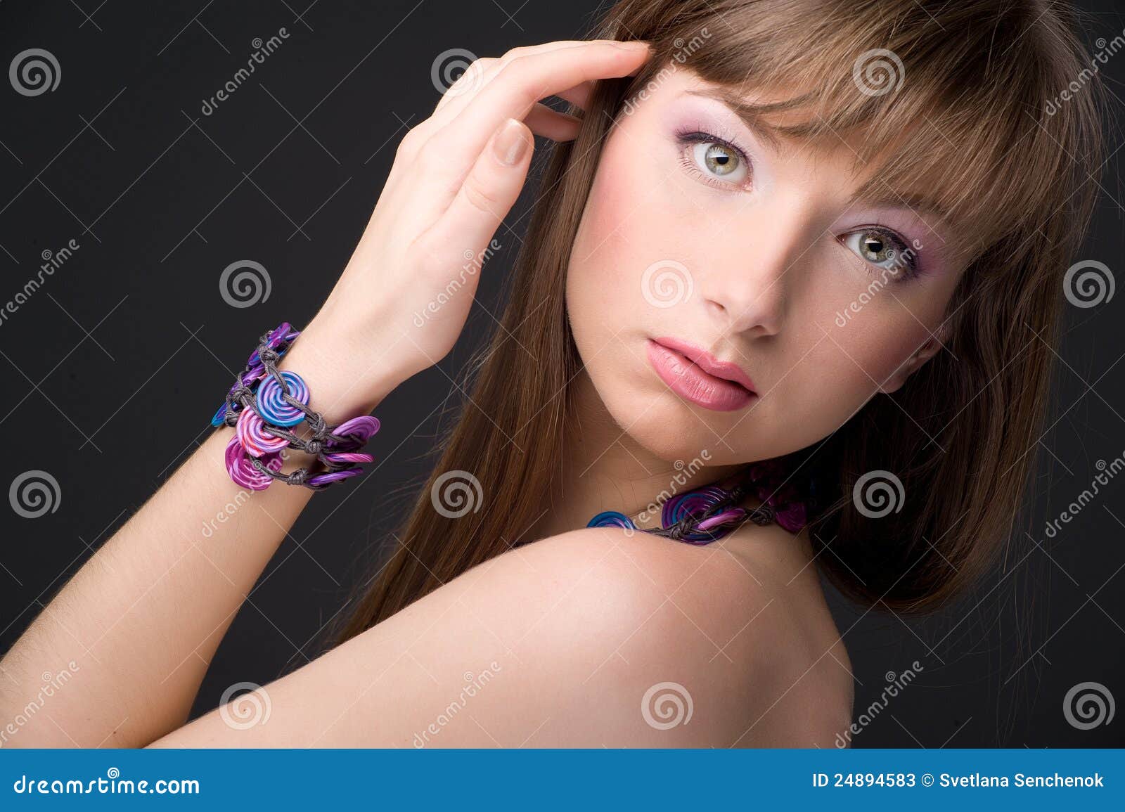 Beautiful Young Fashion Model Stock Image - Image of adult, cute: 24894583