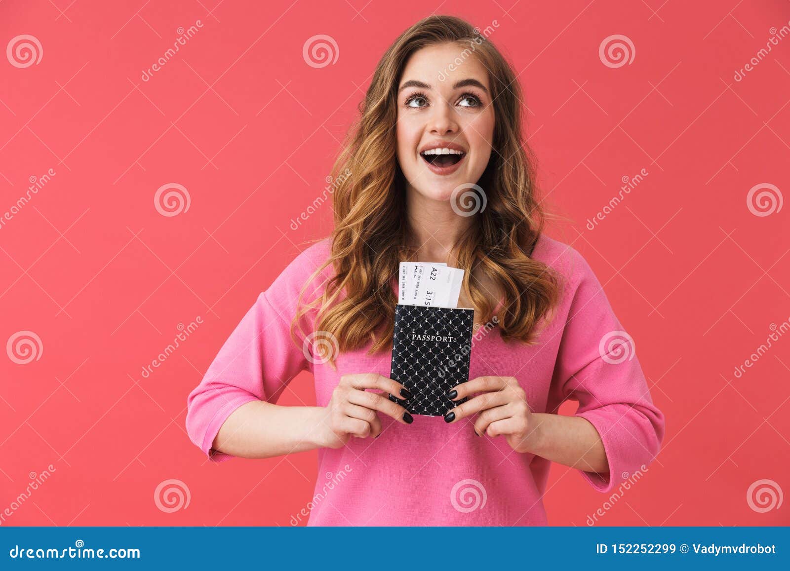 Beautiful Young Girl Wearing Casual Clothes Standing Stock Image
