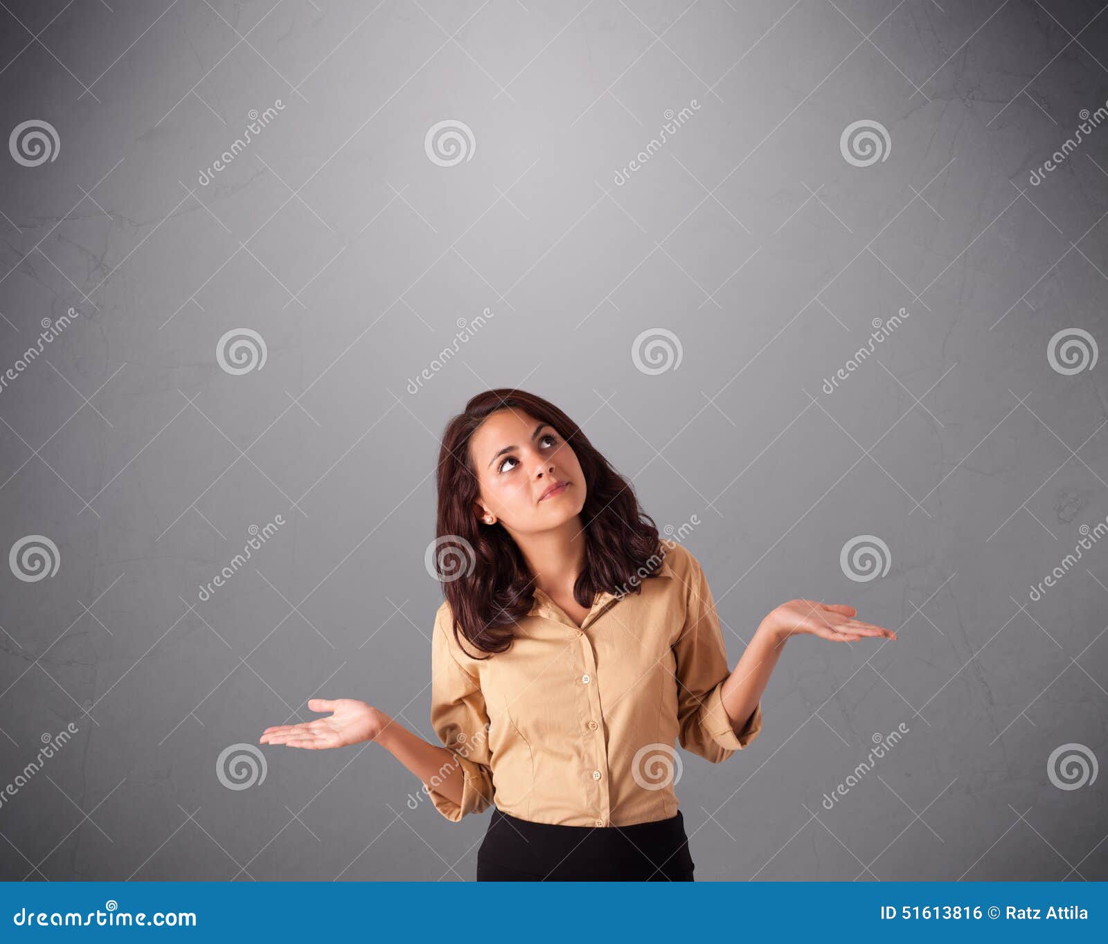 Beautiful Young Lady Juggling with Copy Space Stock Photo - Image of ...