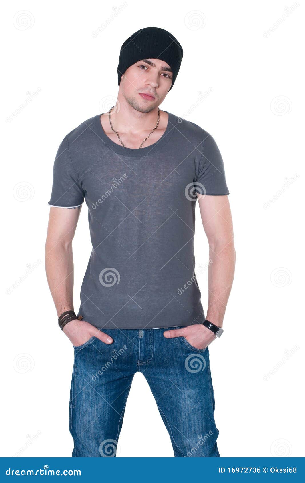 Beautiful young man stock photo. Image of strength, casual - 16972736