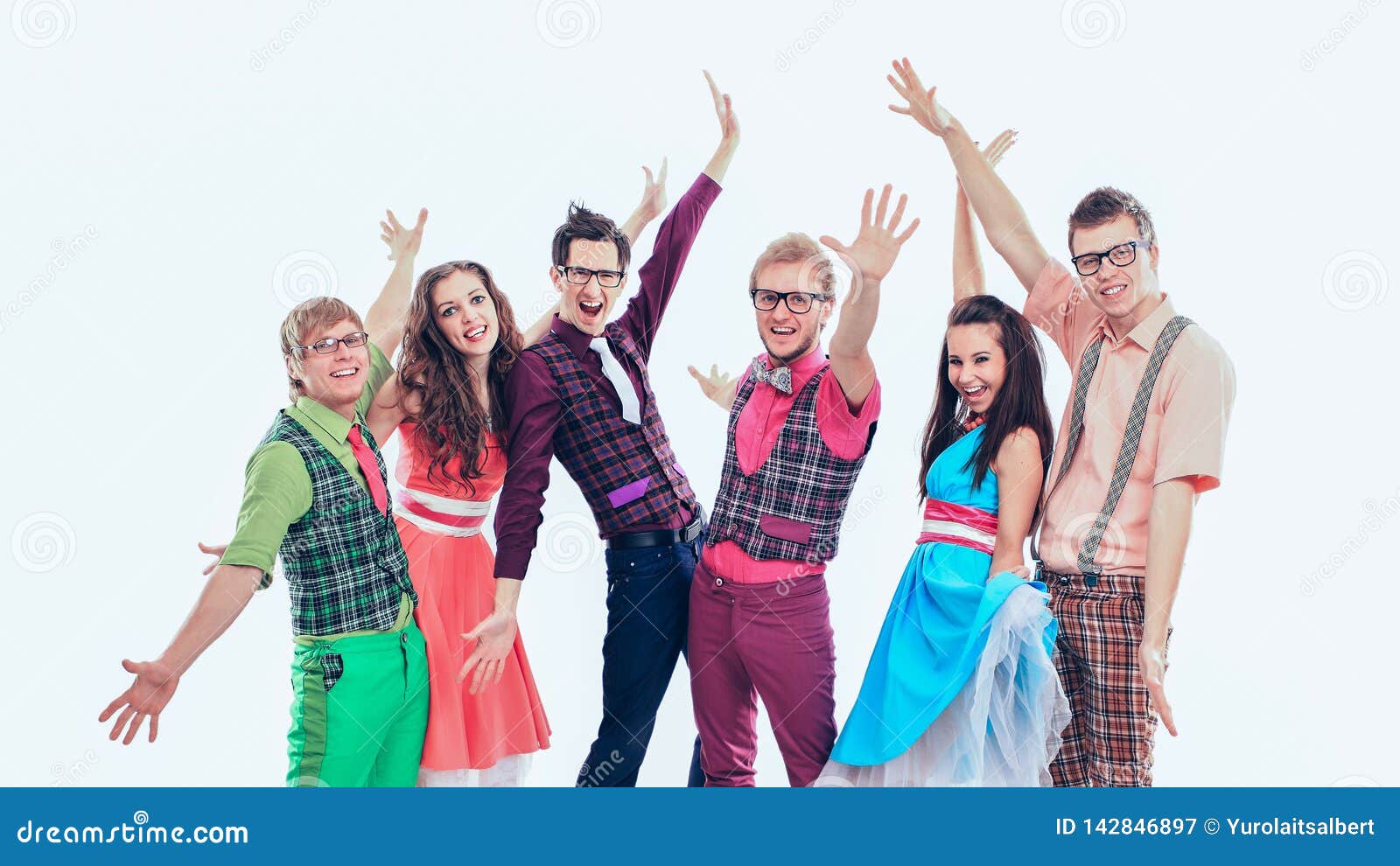 Beautiful Young People of the New Generation Stock Image - Image of ...