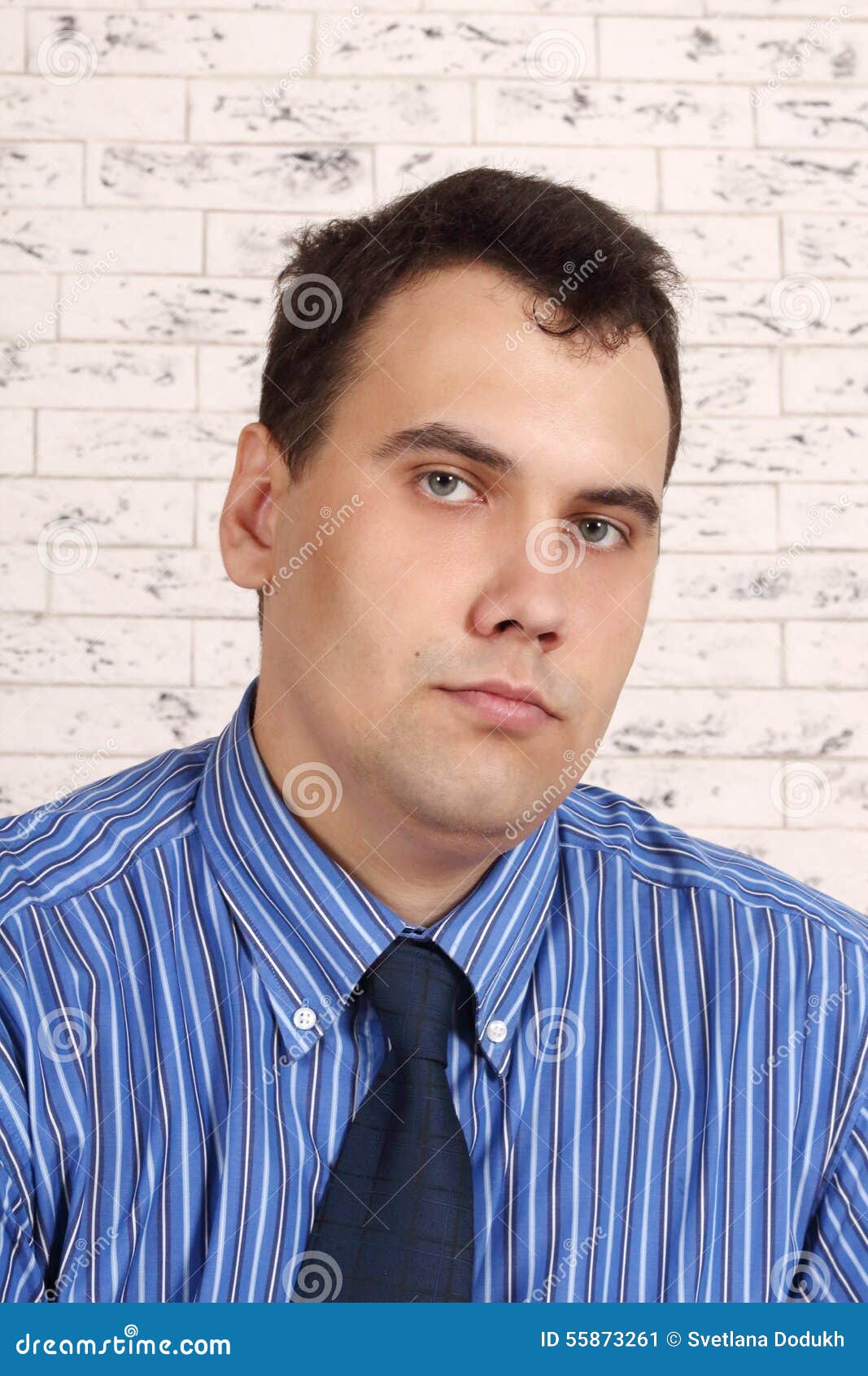 Beautiful Young Serious Man Stock Image - Image of blue, fashion: 55873261