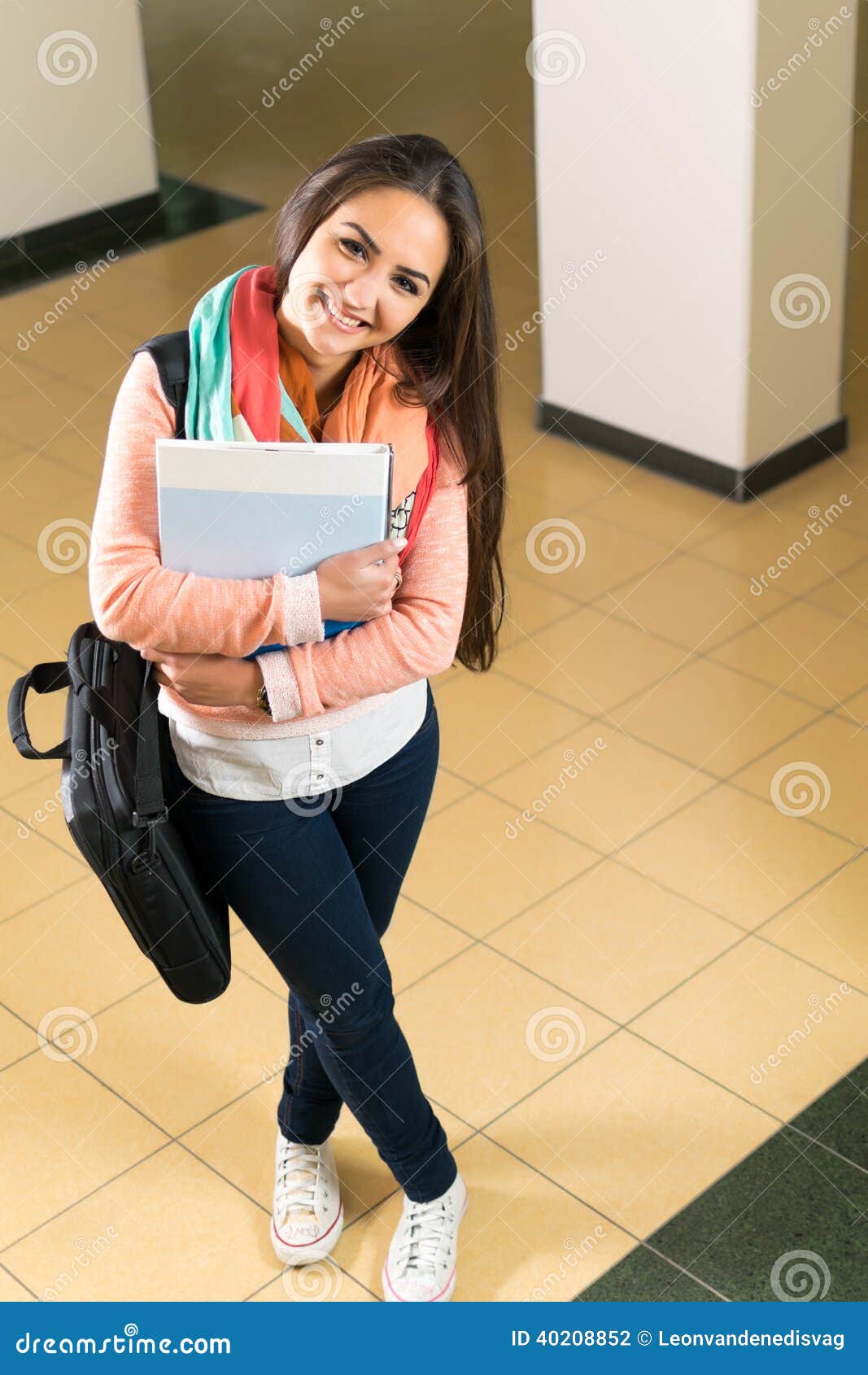 Beautiful young student stock photo. Image of lesson - 40208852