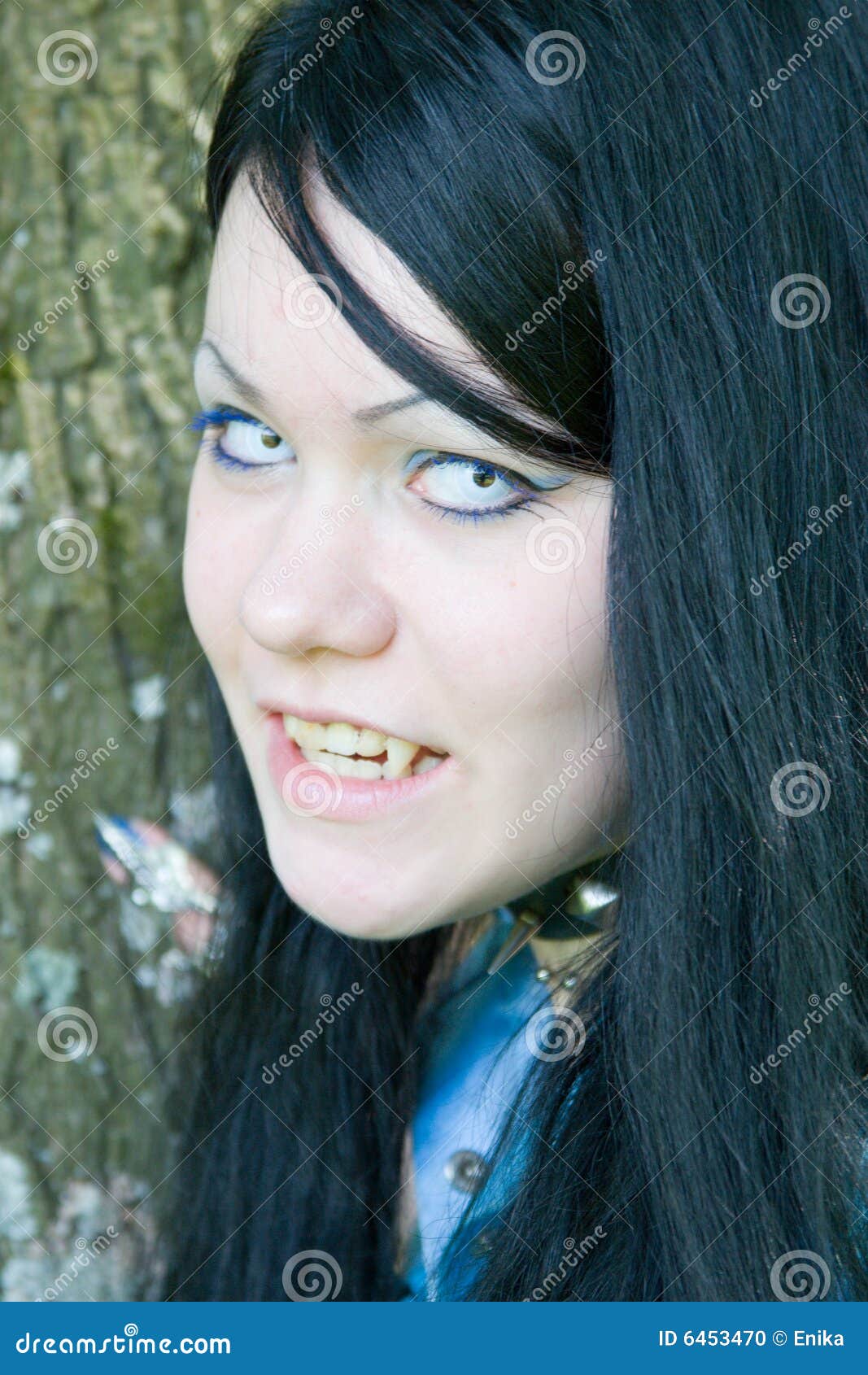 Beautiful Young Vampire Girl Stock Photo - Image of theatrical, fantasy ...
