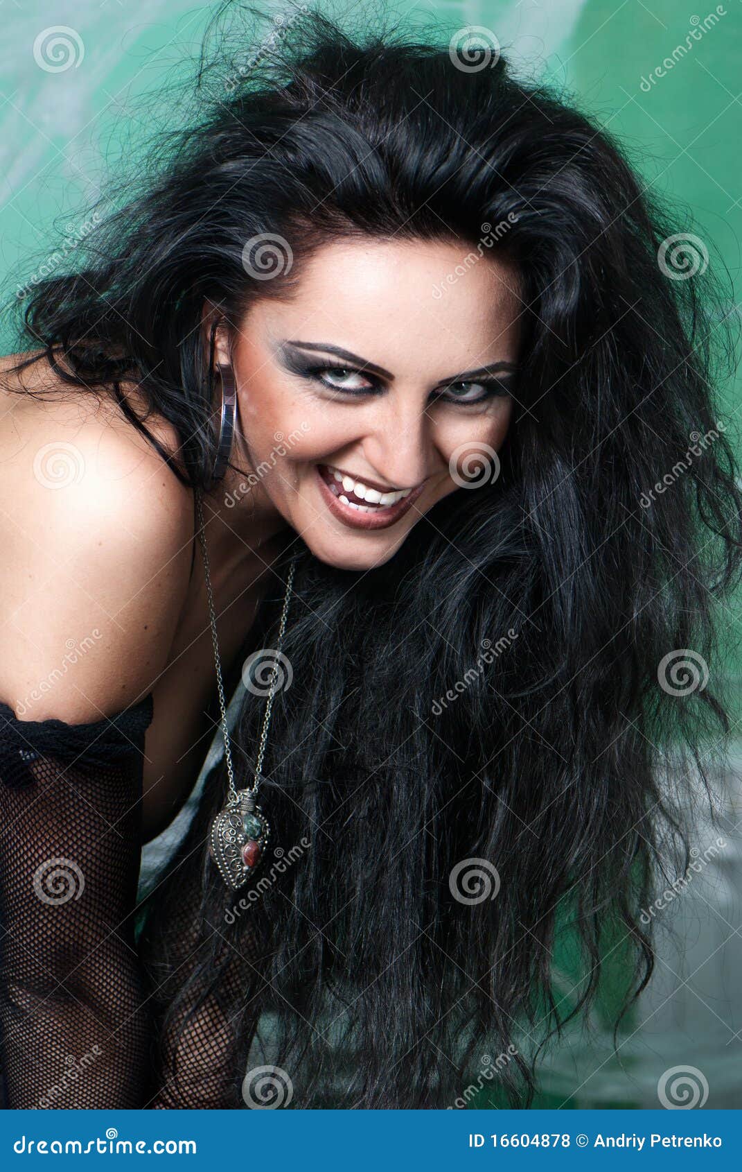 Beautiful young witch stock photo. Image of luxury, color - 16604878