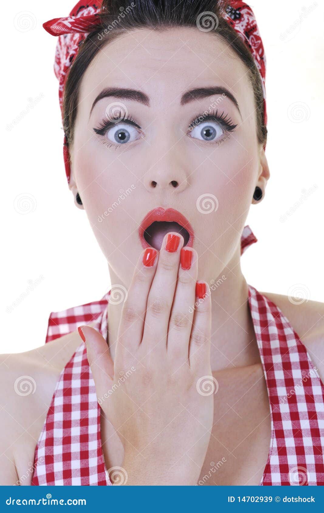 Beautiful Young Woman Isolated on White Stock Image - Image of isolated ...