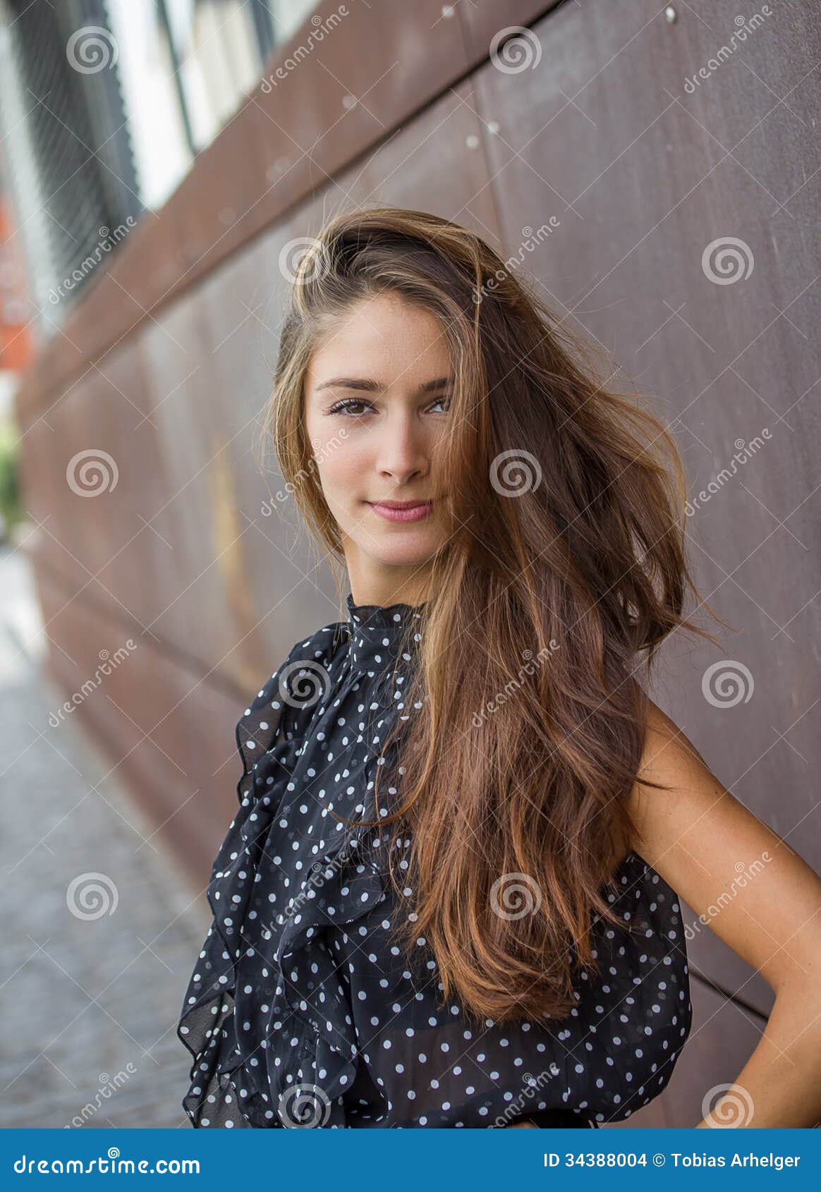 Beautiful Young Woman Posing Stock Photo - Image of beautiful ...