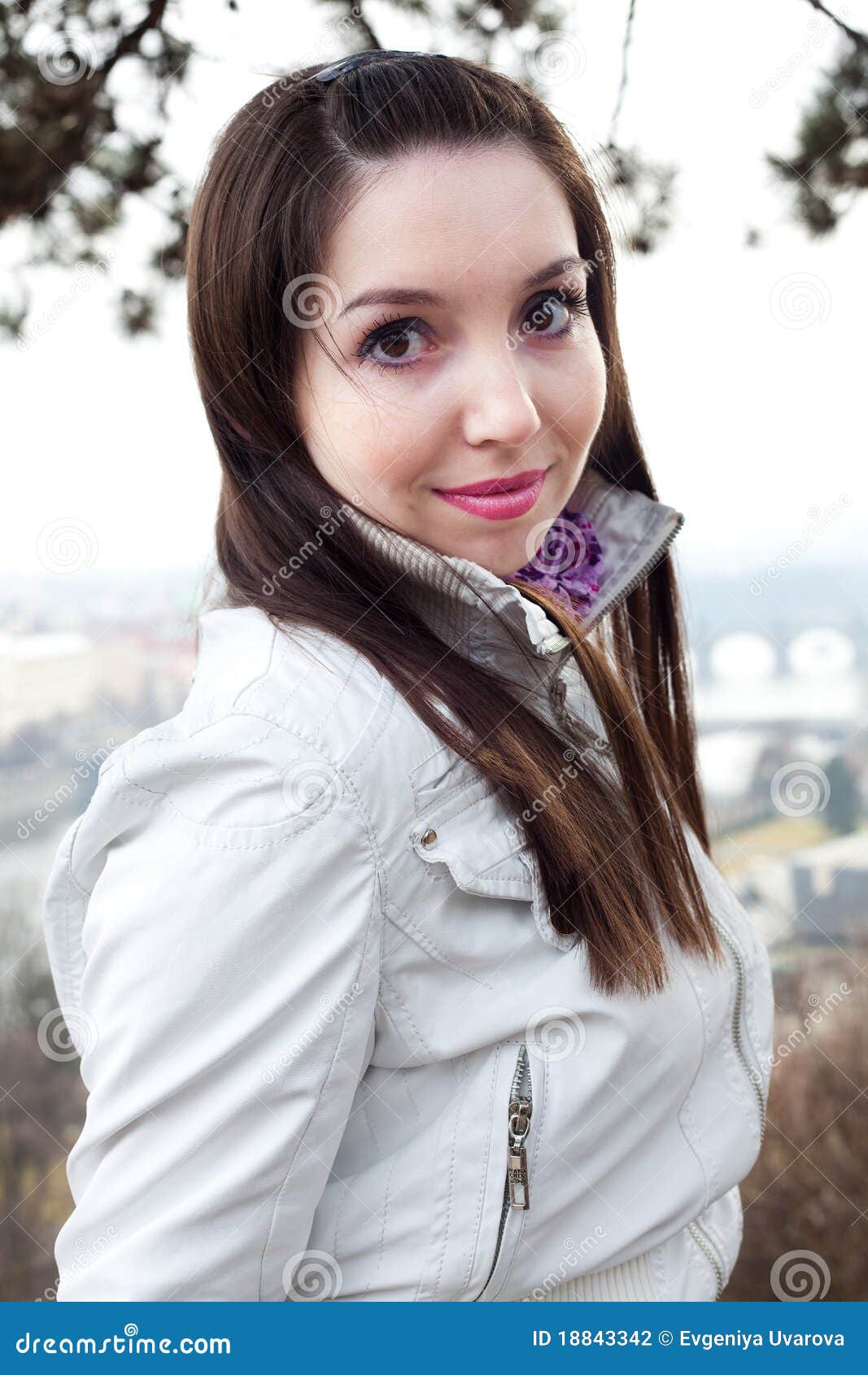 Beautiful Young Woman in Prague Stock Photo - Image of cute, beauty ...