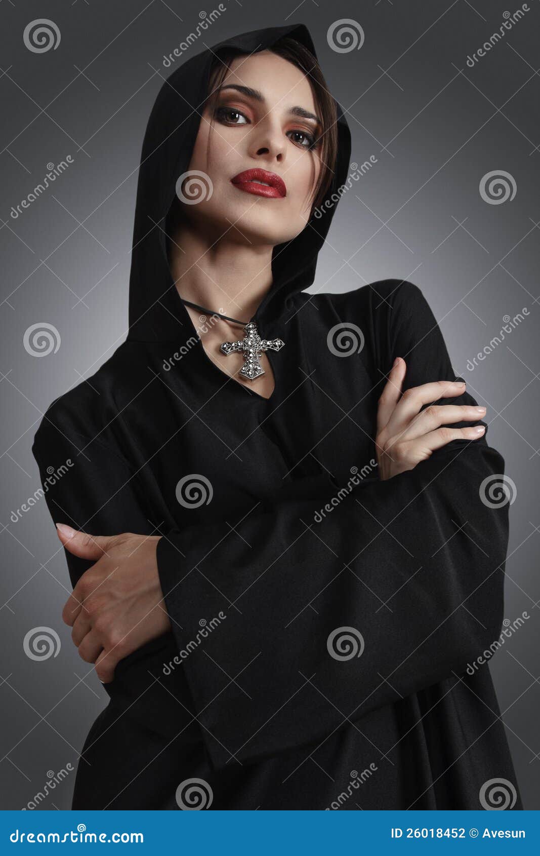 Beautiful Young Woman Retro Stock Photo - Image of elegant, fashionable ...