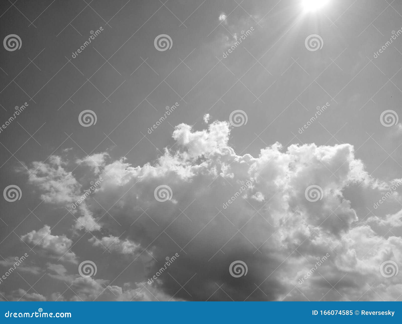 Heavenly Sun Rays Heavy Grey Clouds Stock Image - Image of grey ...