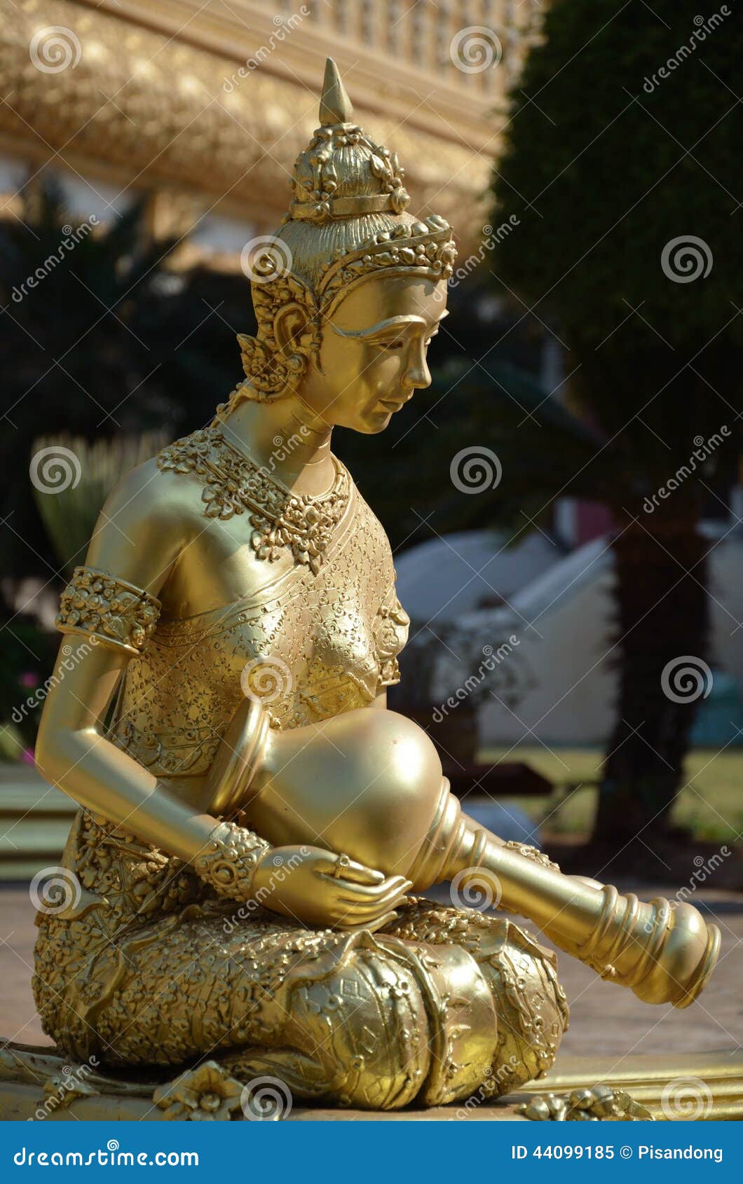 Beautifull Statue in Thailand Temple Stock Image - Image of thailand ...