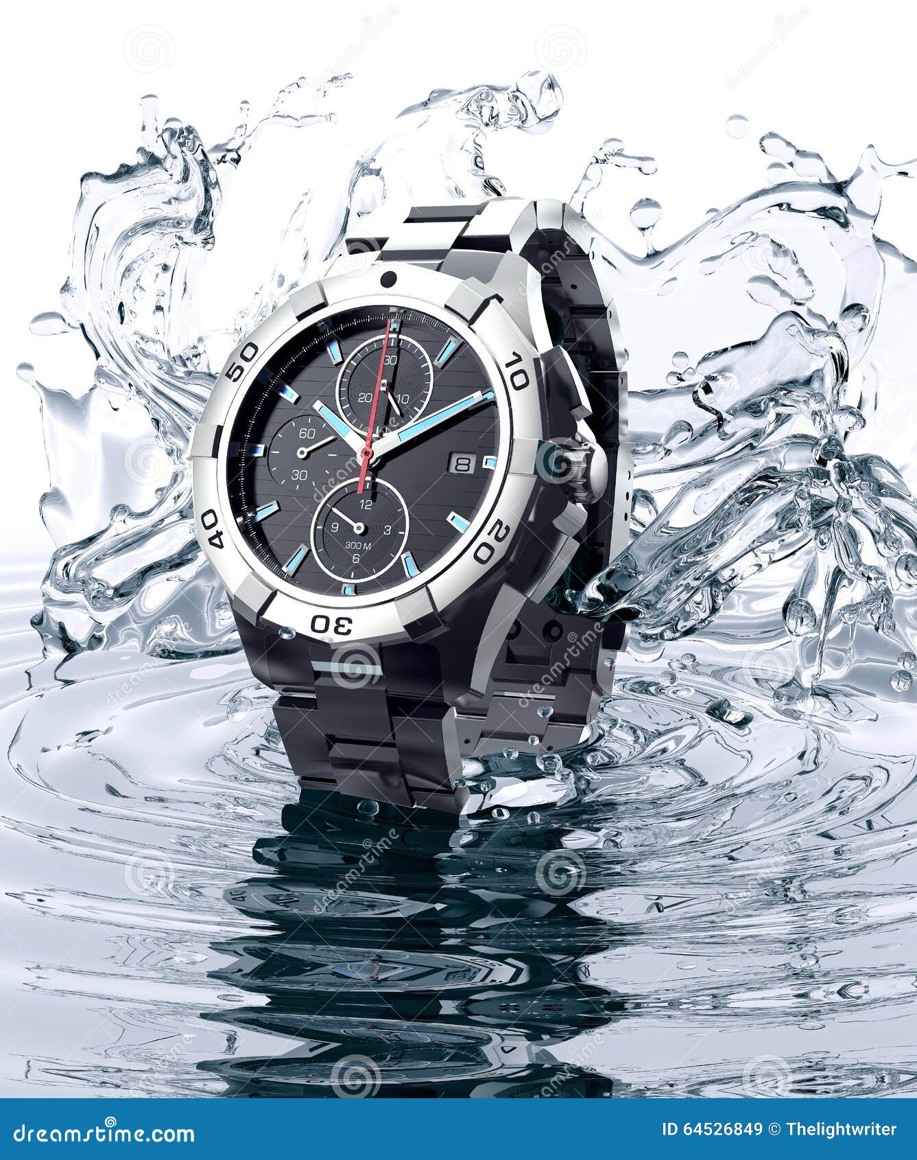 Beautifull Watch Standing On Water Royalty-Free Stock Photography ...