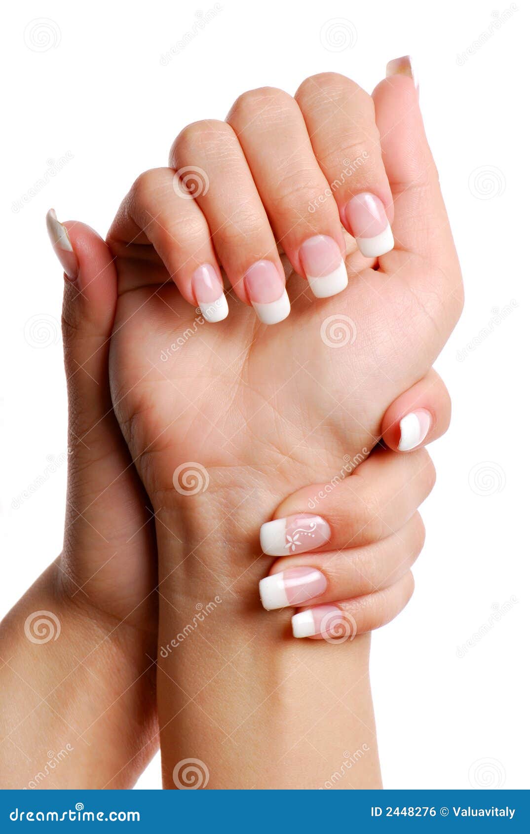 Beautifull woman hand. stock photo. Image of woman, nail - 2448276