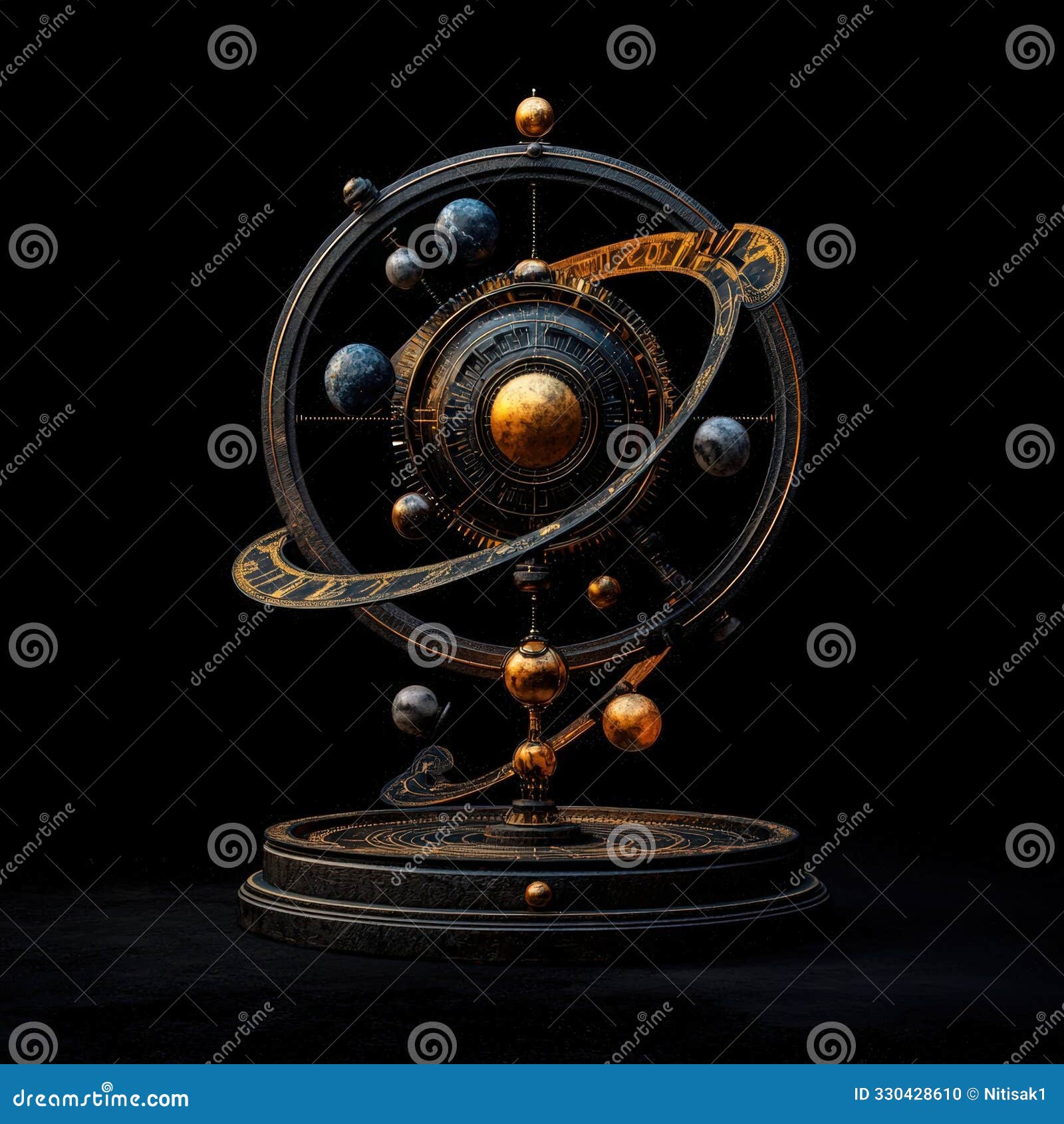 A Beautifully Crafted Model of the Solar System Featuring Planets and ...