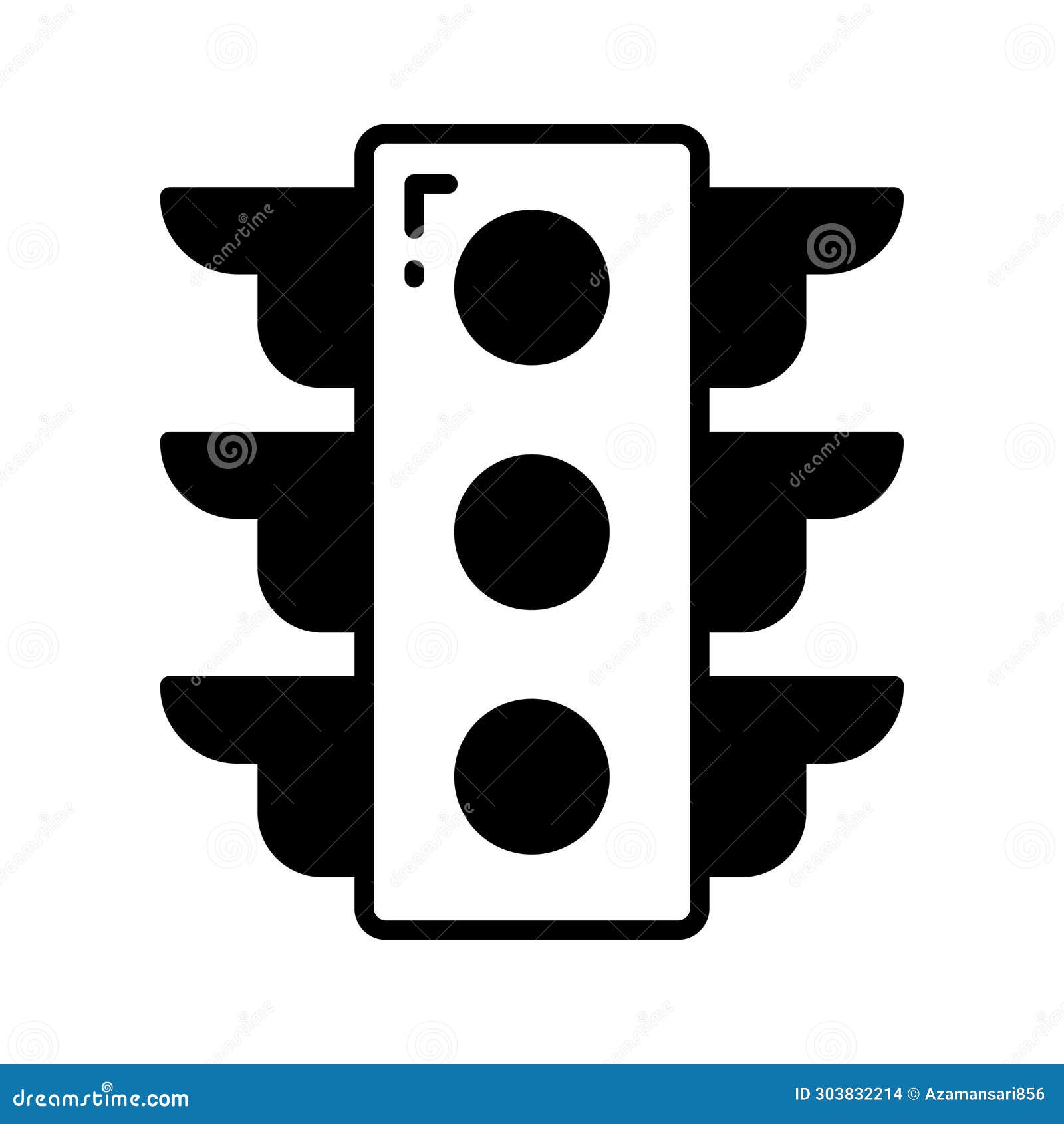 Beautifully Designed Vector of Traffic Signals, Traffic Lights Icon ...