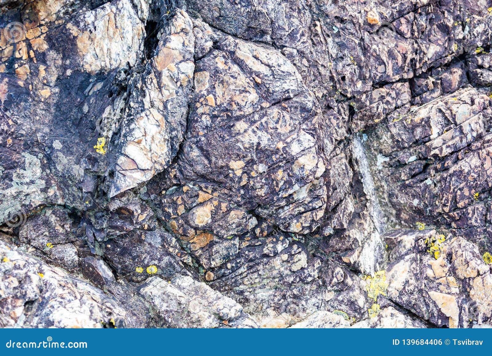 Eroded Coastal Stone Texture Pattern. Stock Photo - Image of design ...