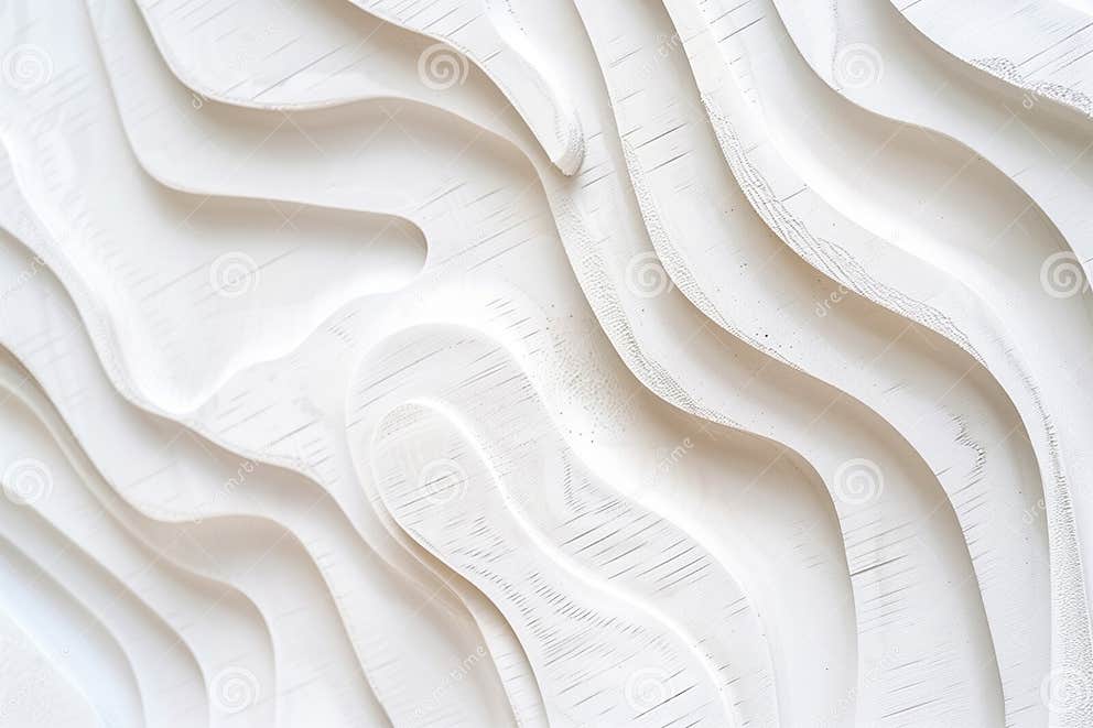 Sophisticated and Elegant White Wave Design Patterns for Visual Appeal ...