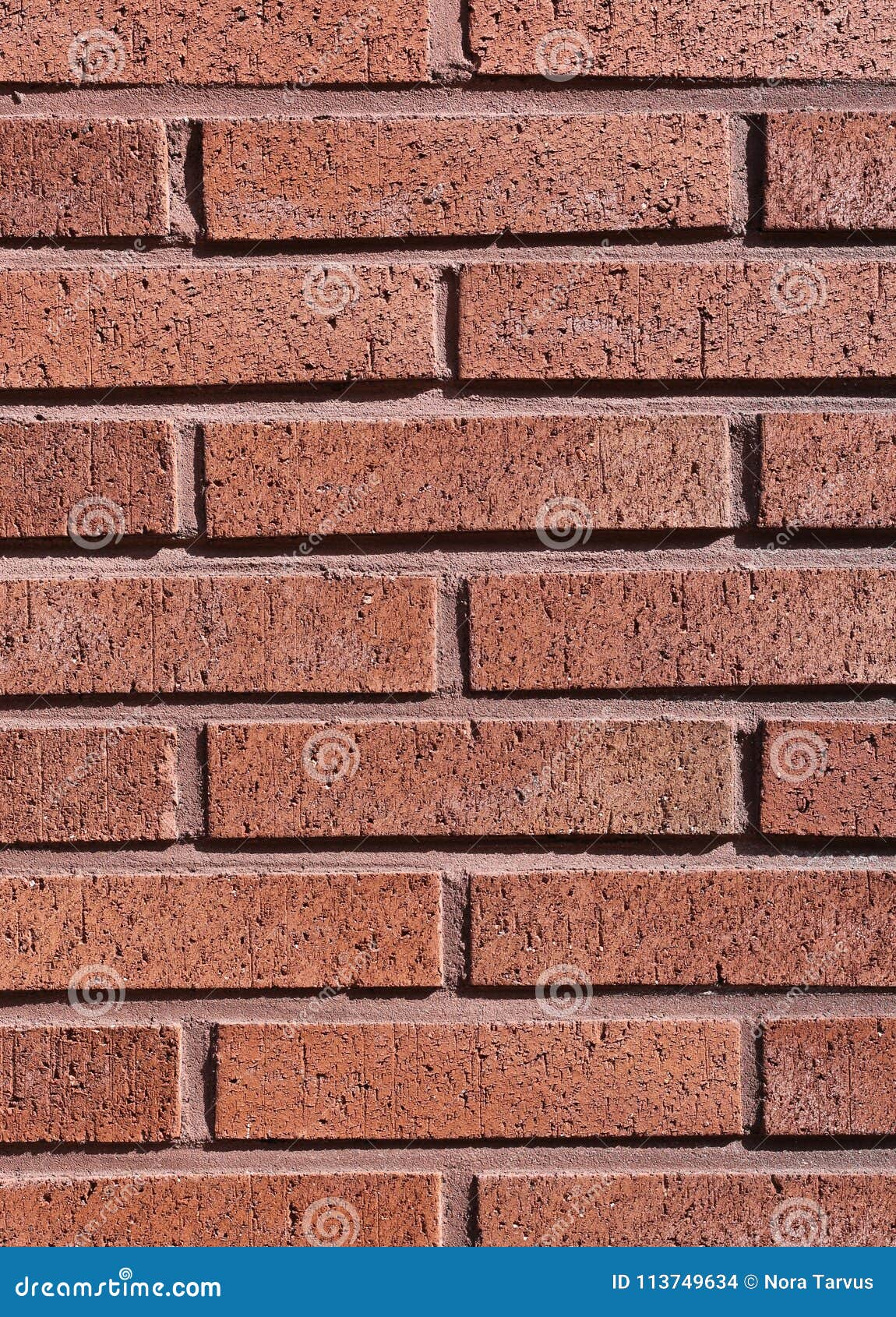 Beautifully Textured Red Brick Wall Stock Photo - Image of cement ...