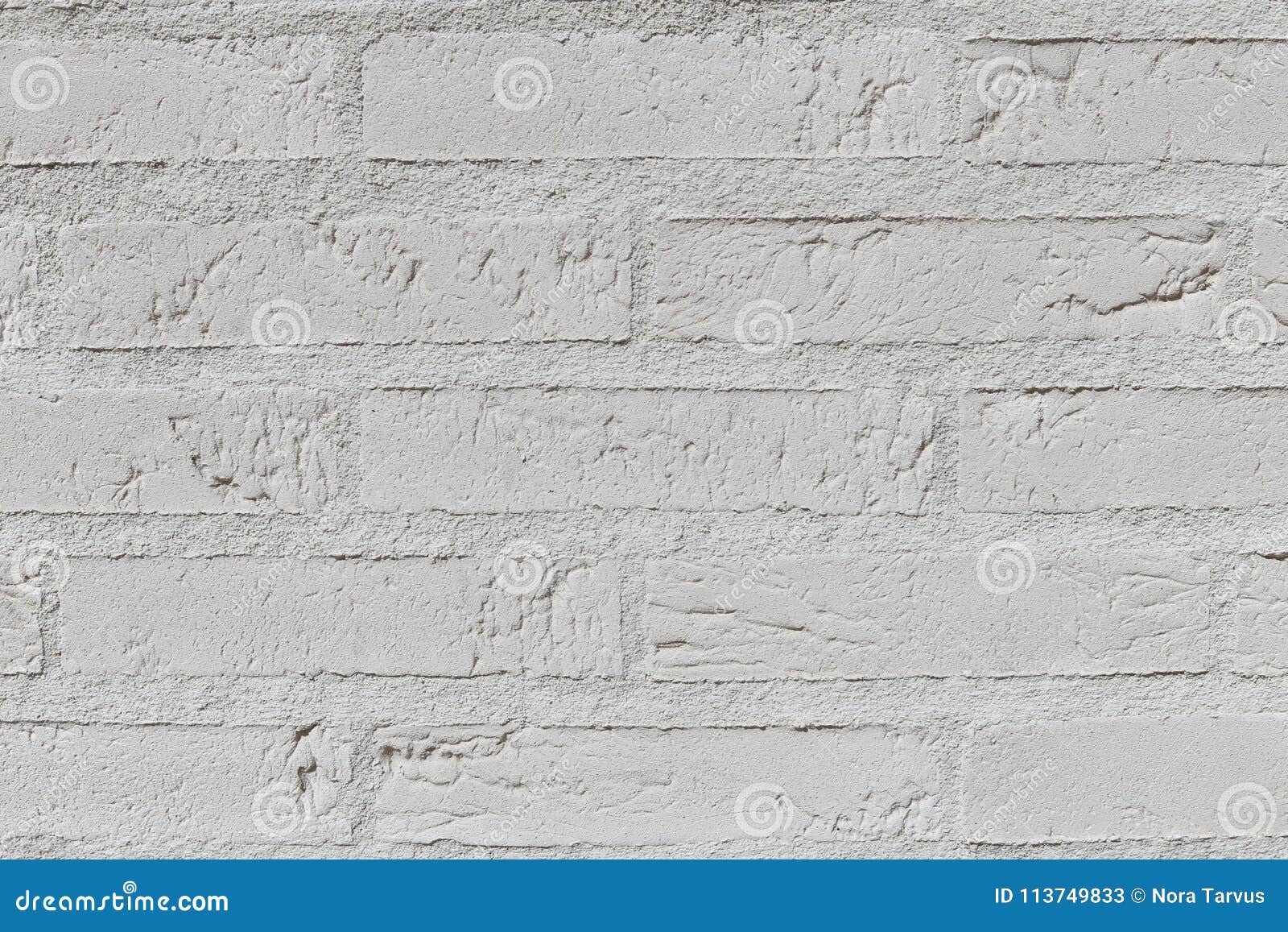 Beautifully Textured Clean White Brick Wall Stock Image - Image of ...