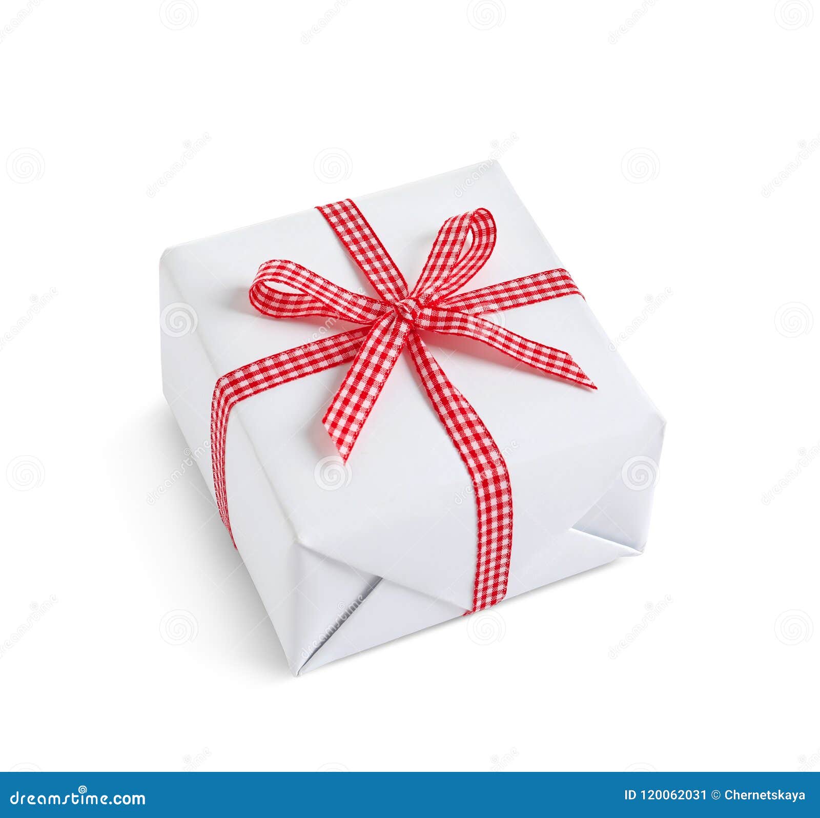 Beautifully Wrapped Gift Box Stock Image - Image of celebrate ...