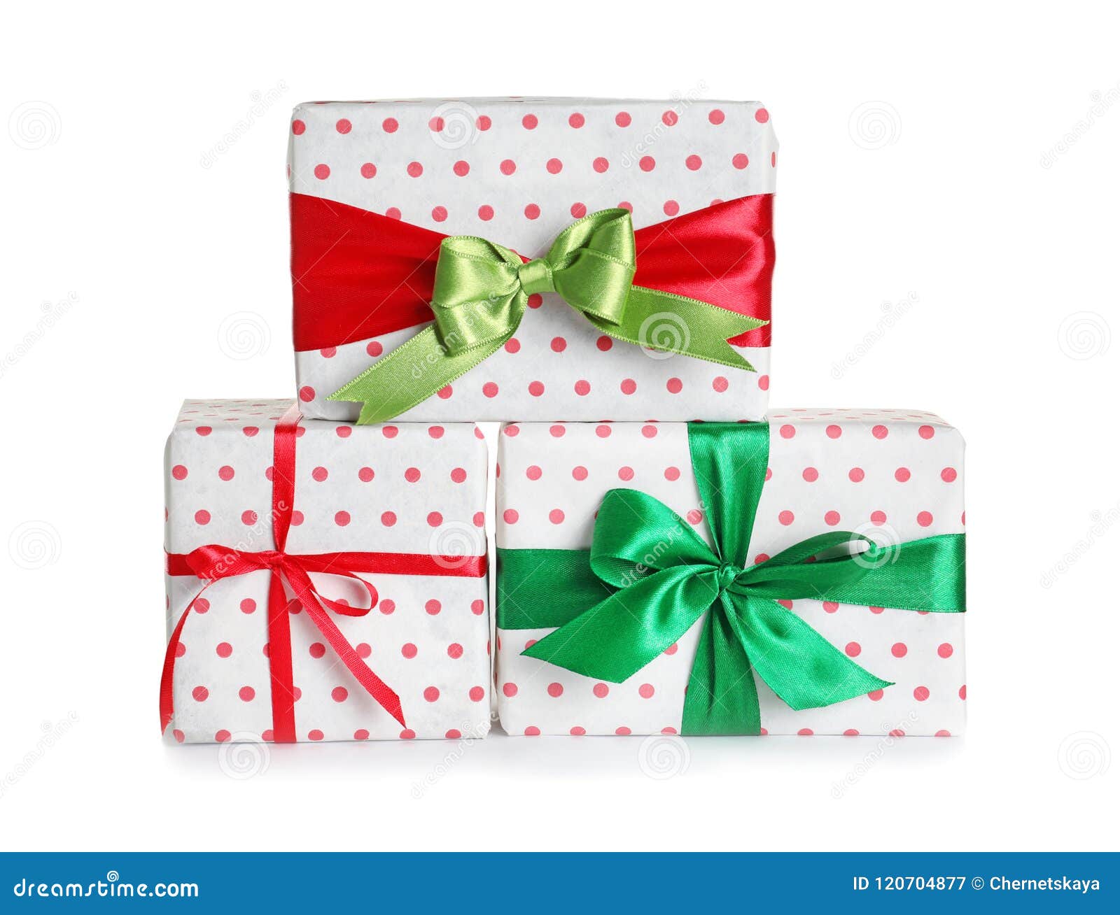 Beautifully Wrapped Gift Boxes Stock Image - Image of packaging ...