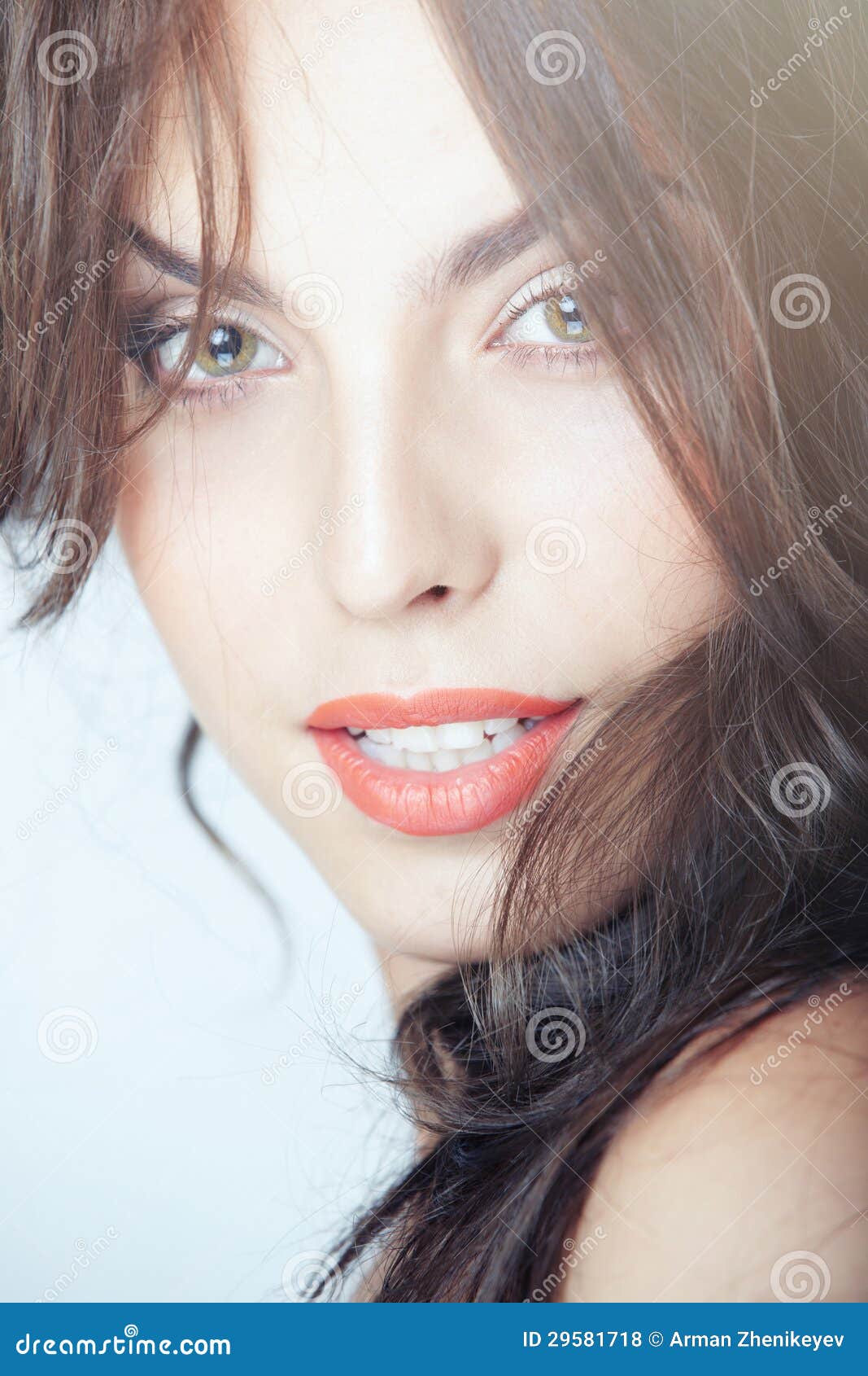 Beauty stock photo. Image of front, flirting, positive - 29581718
