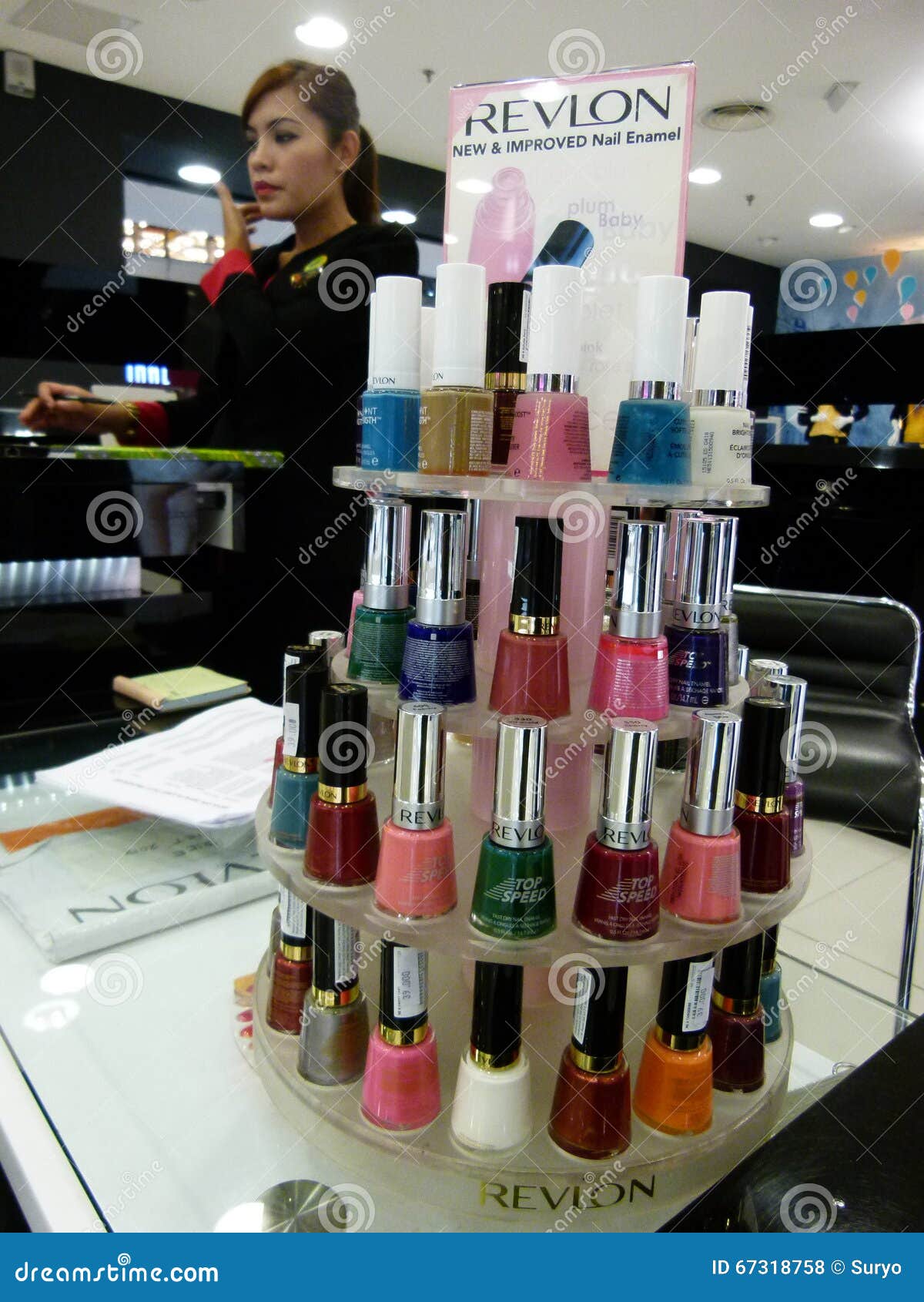 Beauty advisor editorial stock photo. Image of central - 67318758