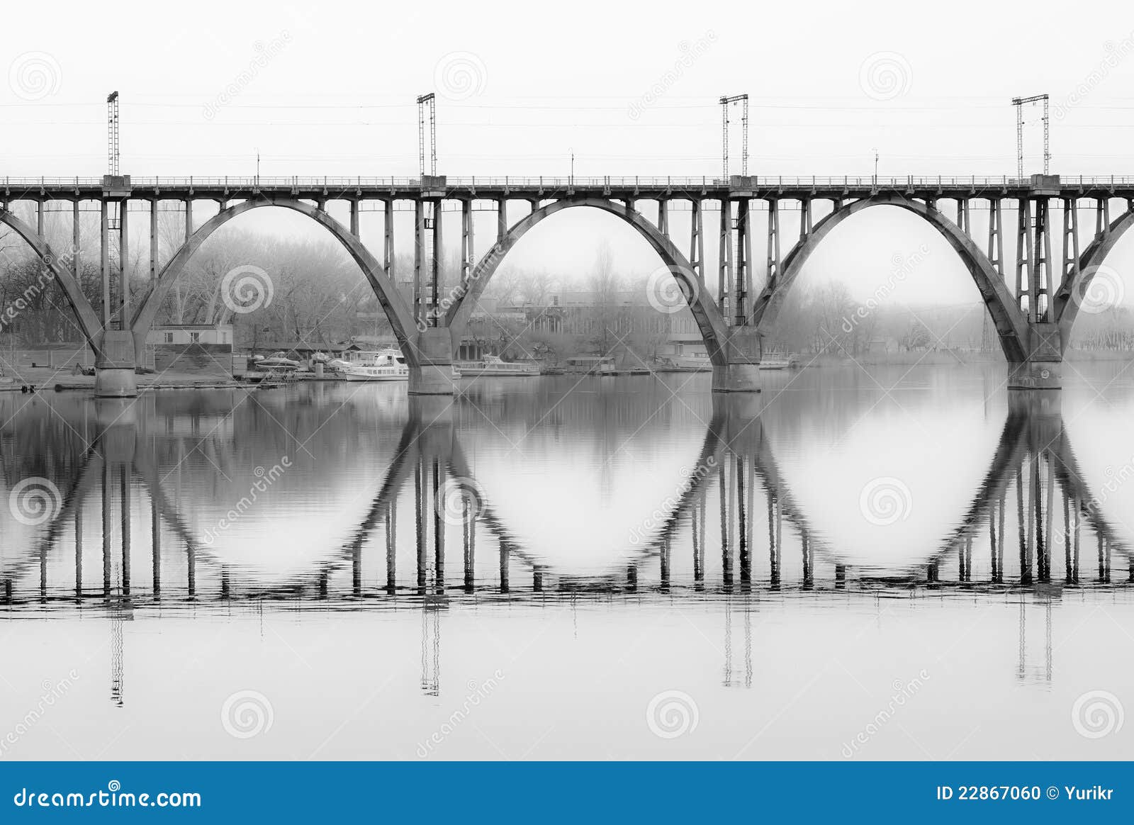 Beauty of Architectural Shapes - Arched Bridge Stock Photo - Image of ...