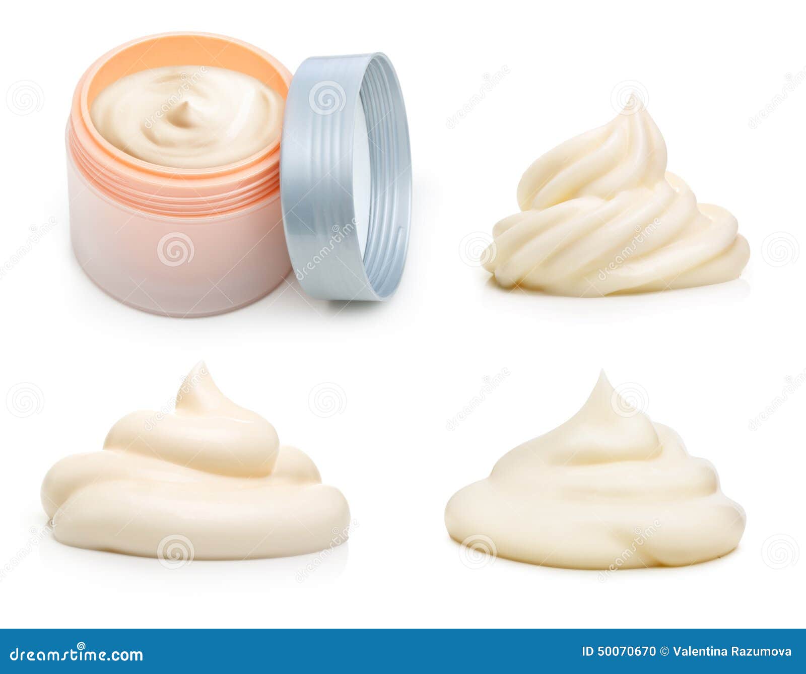 Beauty Balm Container and Cream Stock Photo - Image of cottage ...