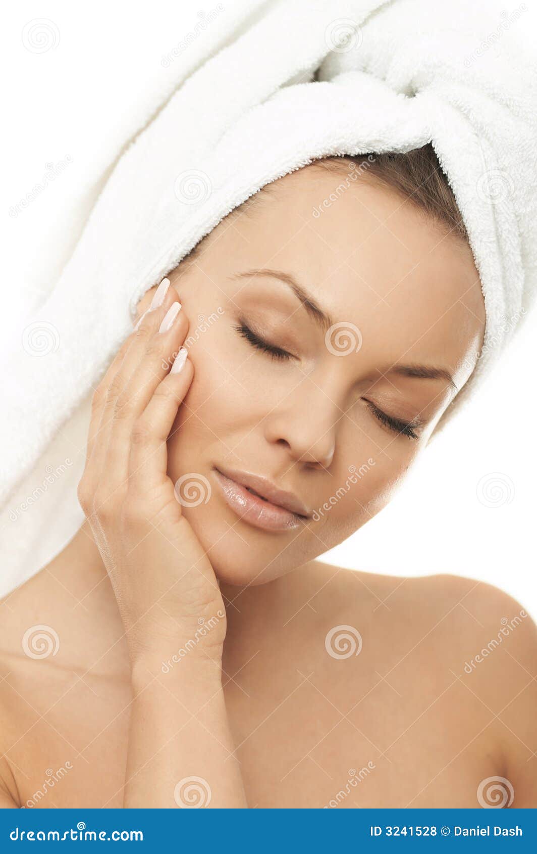 Beauty after Bath stock photo. Image of bath, morning - 3241528
