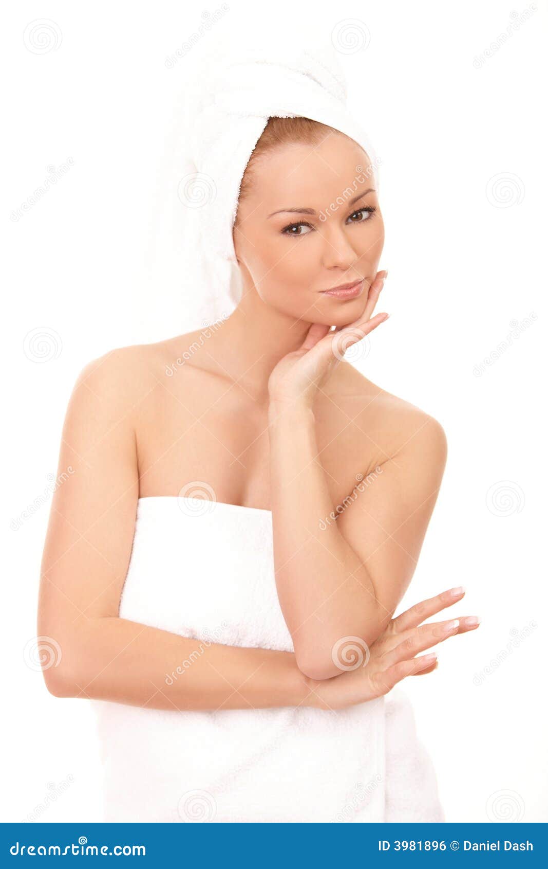 Beauty after Bath stock photo. Image of girl, lifestyle - 3981896