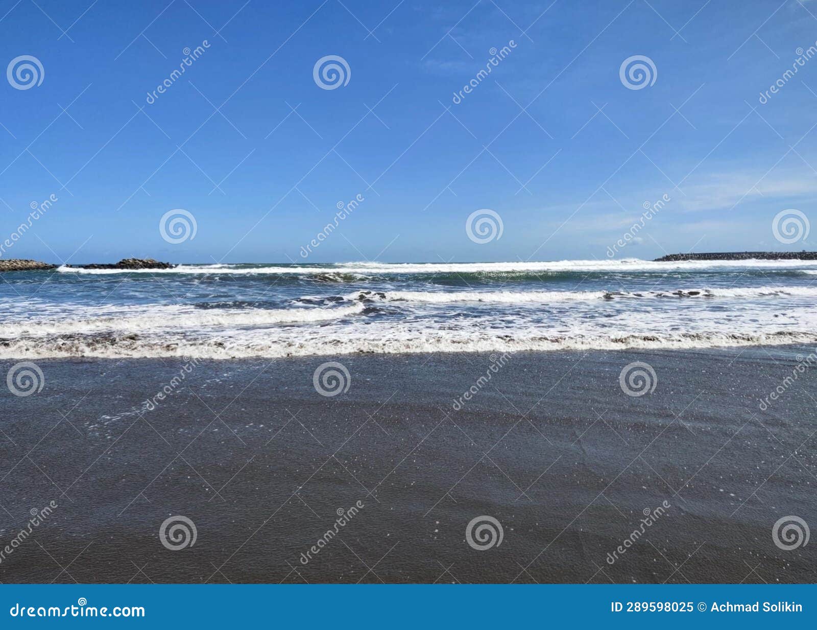 The Beauty of the Beach during the Day Stock Image - Image of beach ...