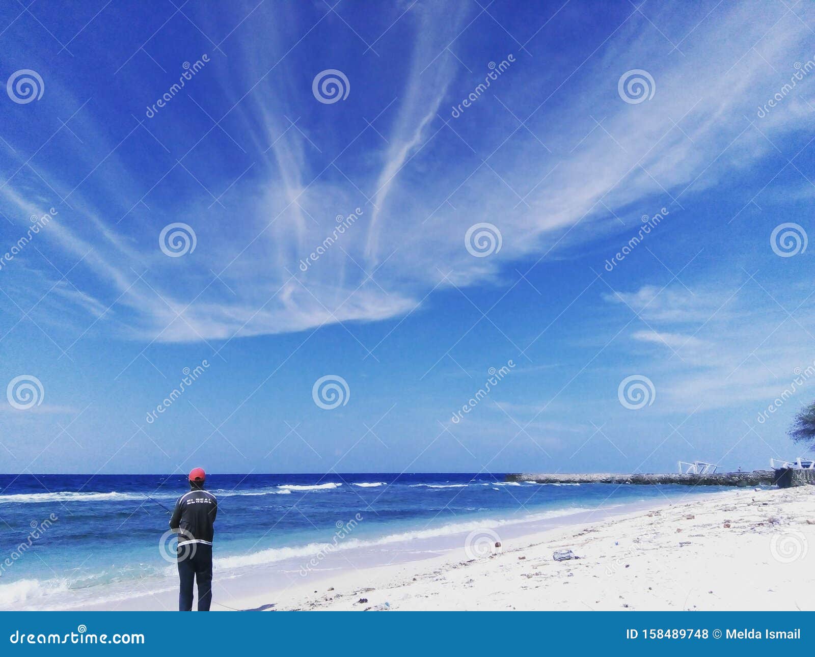 The Beauty of the Beach and Sky Editorial Stock Photo - Image of beauty ...