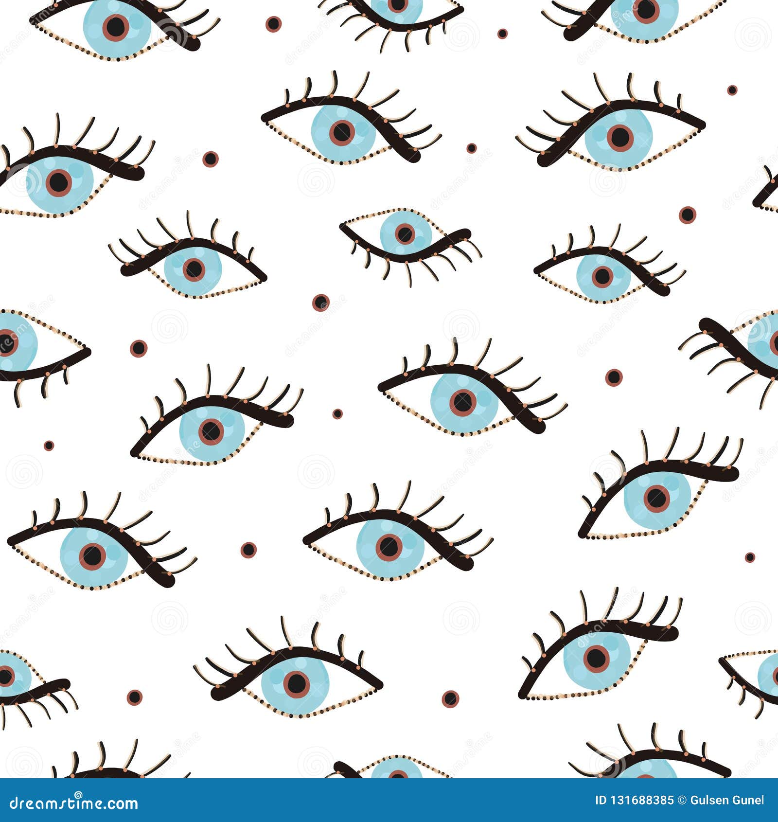 Beauty blue eyes pattern stock vector. Illustration of wallpaper ...