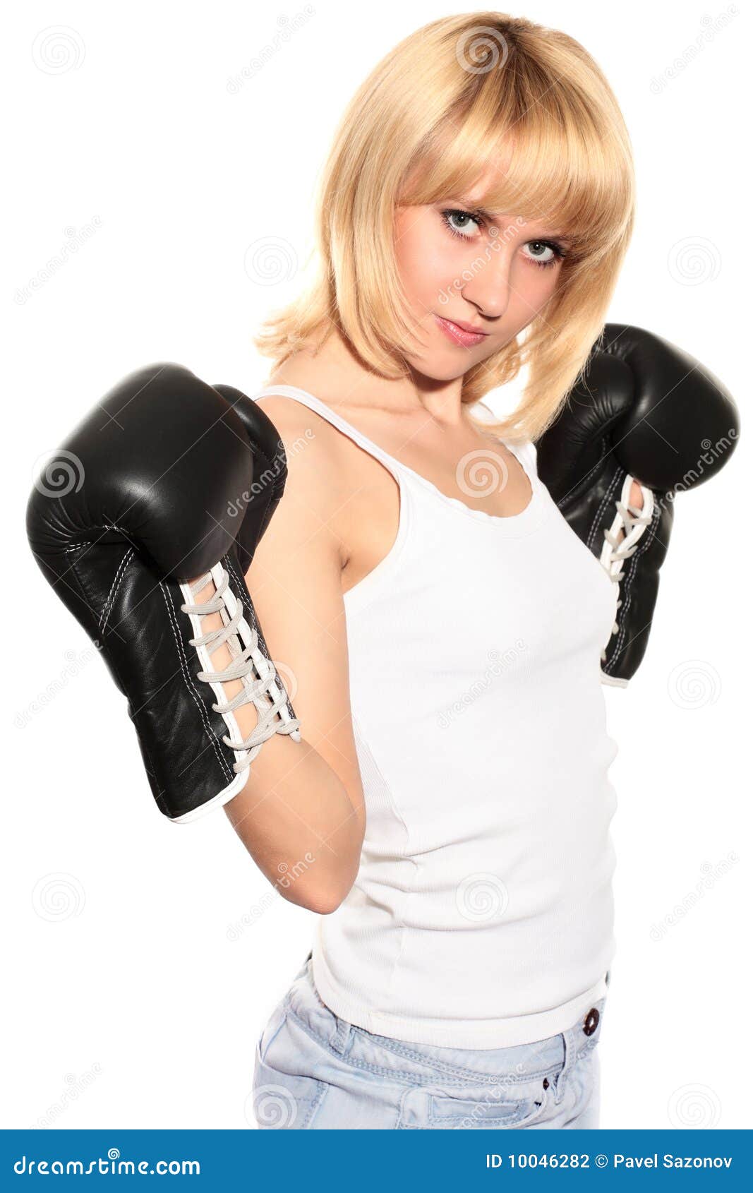 Beauty boxing stock photo. Image of lady, fashion, exercise - 10046282